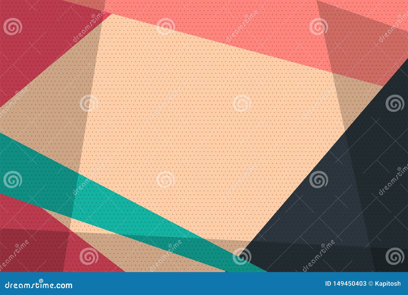 Comic Book Geometric Pop Art Retro Background Stock Vector ...