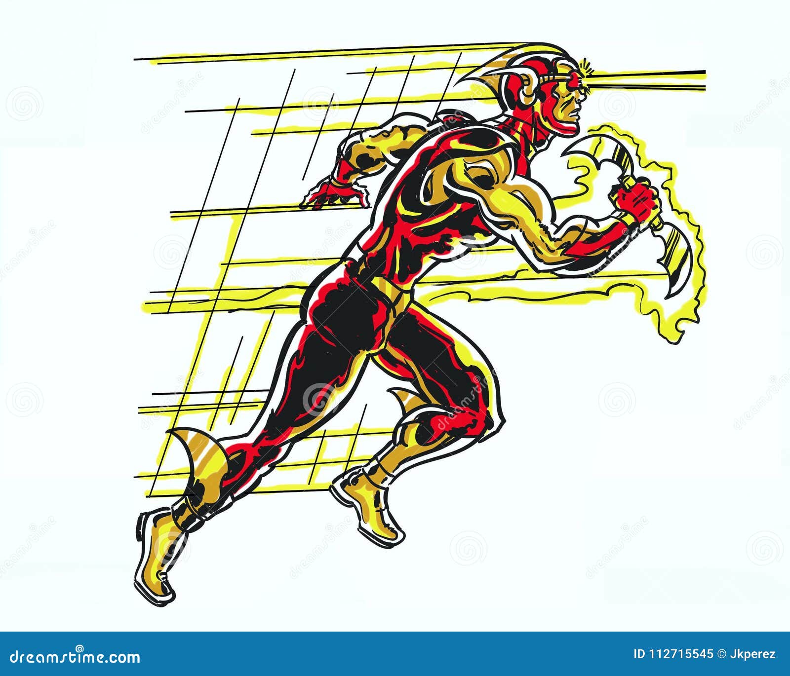 Yellow Speedster Cut Stock Photography | CartoonDealer.com #59005310