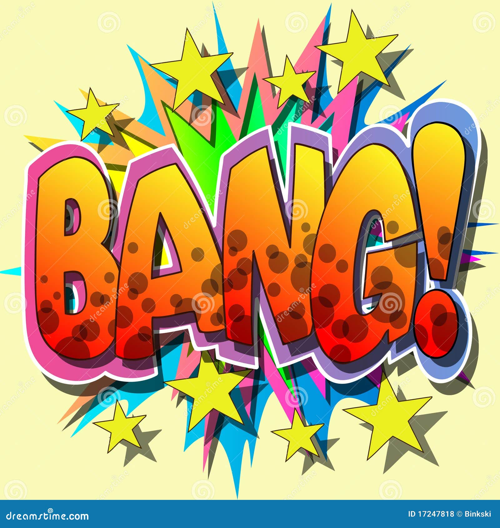 Comic Book Illustration stock vector. Illustration of exciting - 17247818