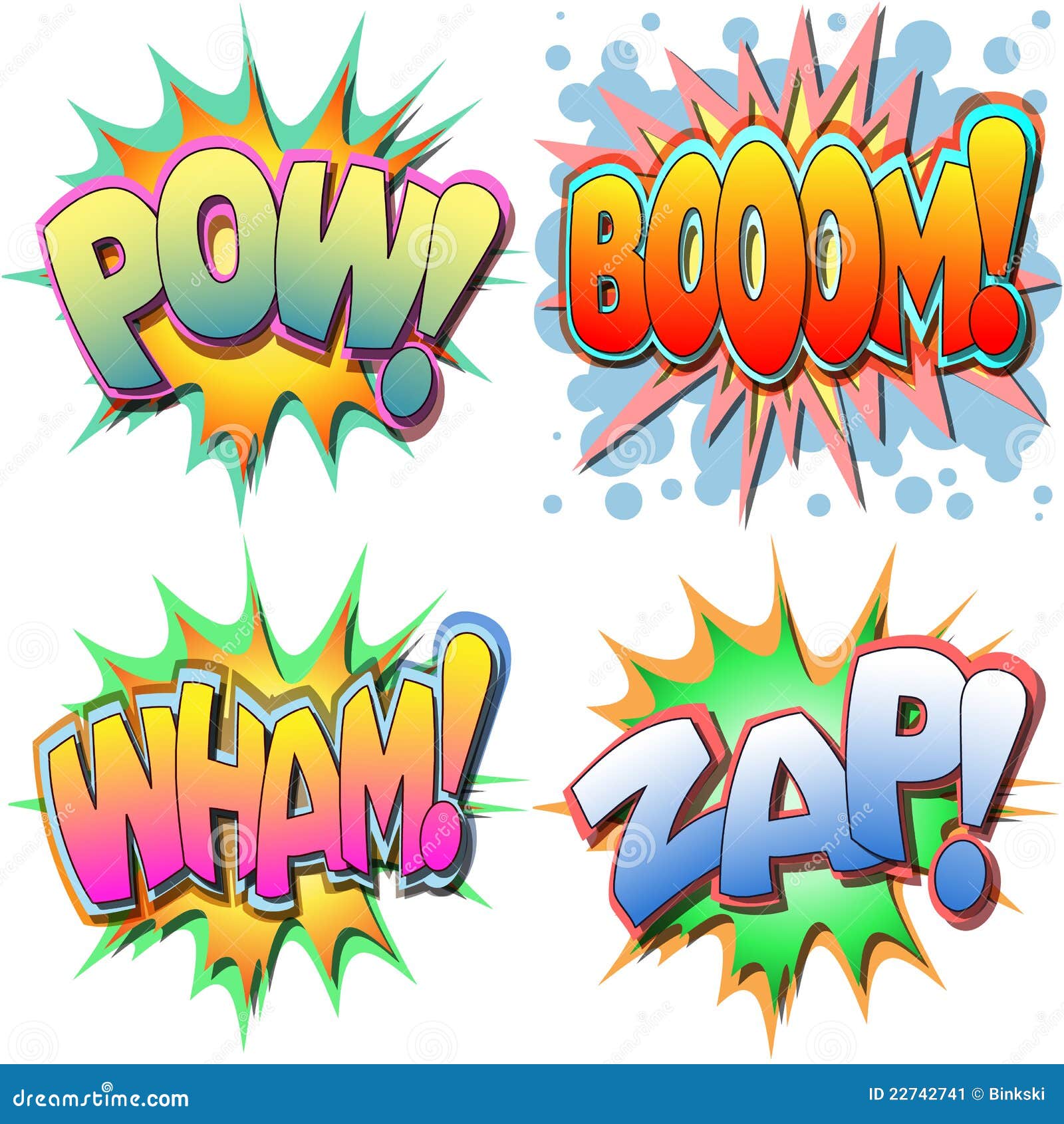 Bang Pow Boom Wallpaper