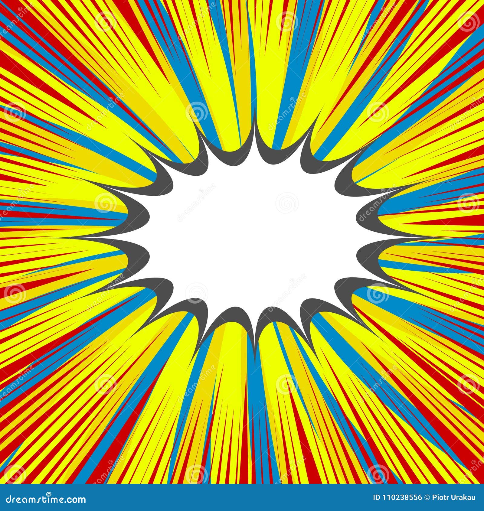 Comic Book Light Background Stock Vector - Illustration of pattern ...