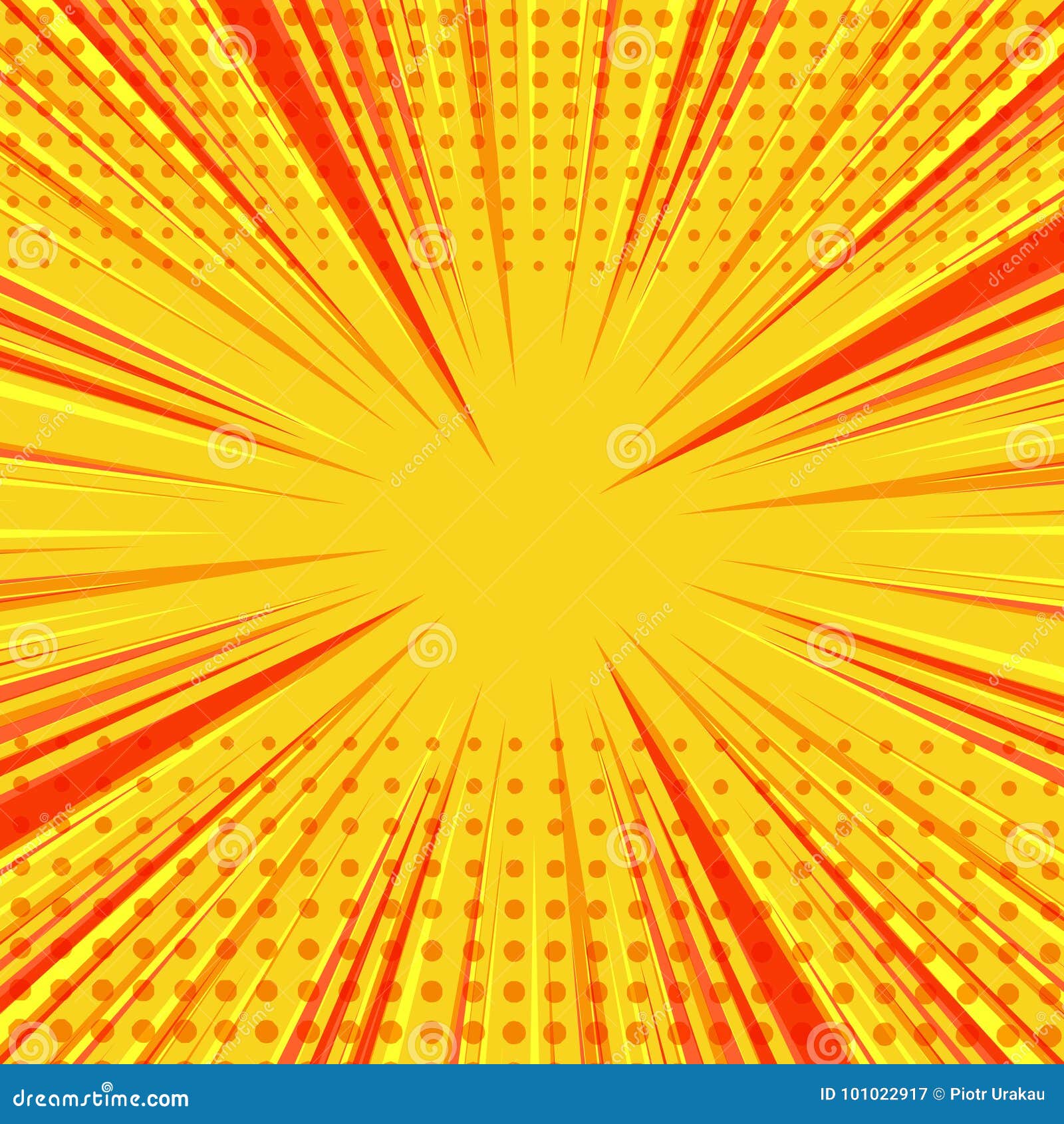 Comic Book Page Light Background Stock Vector - Illustration of element ...