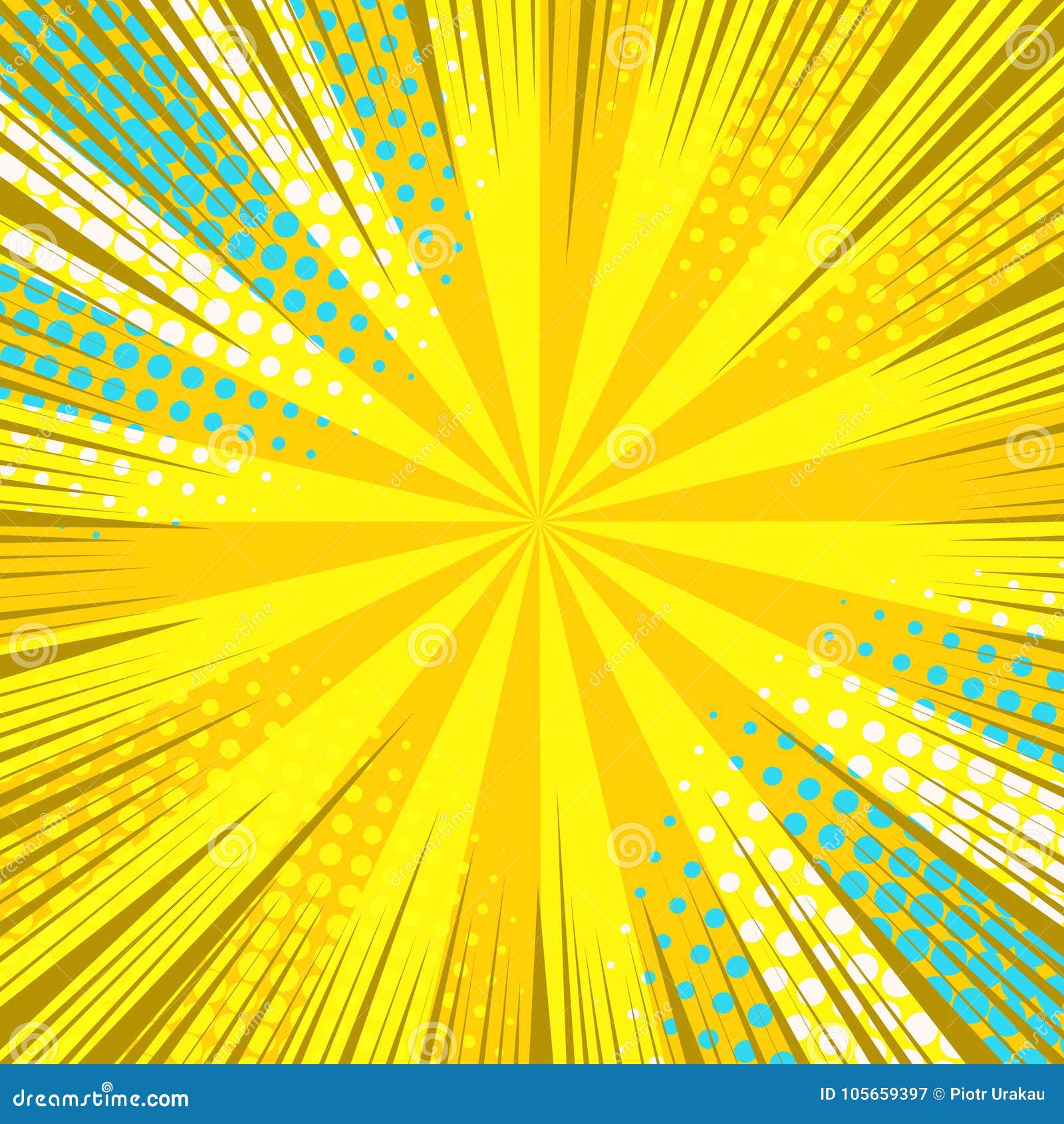 Comic book page template stock vector. Illustration of graphic - 105659397