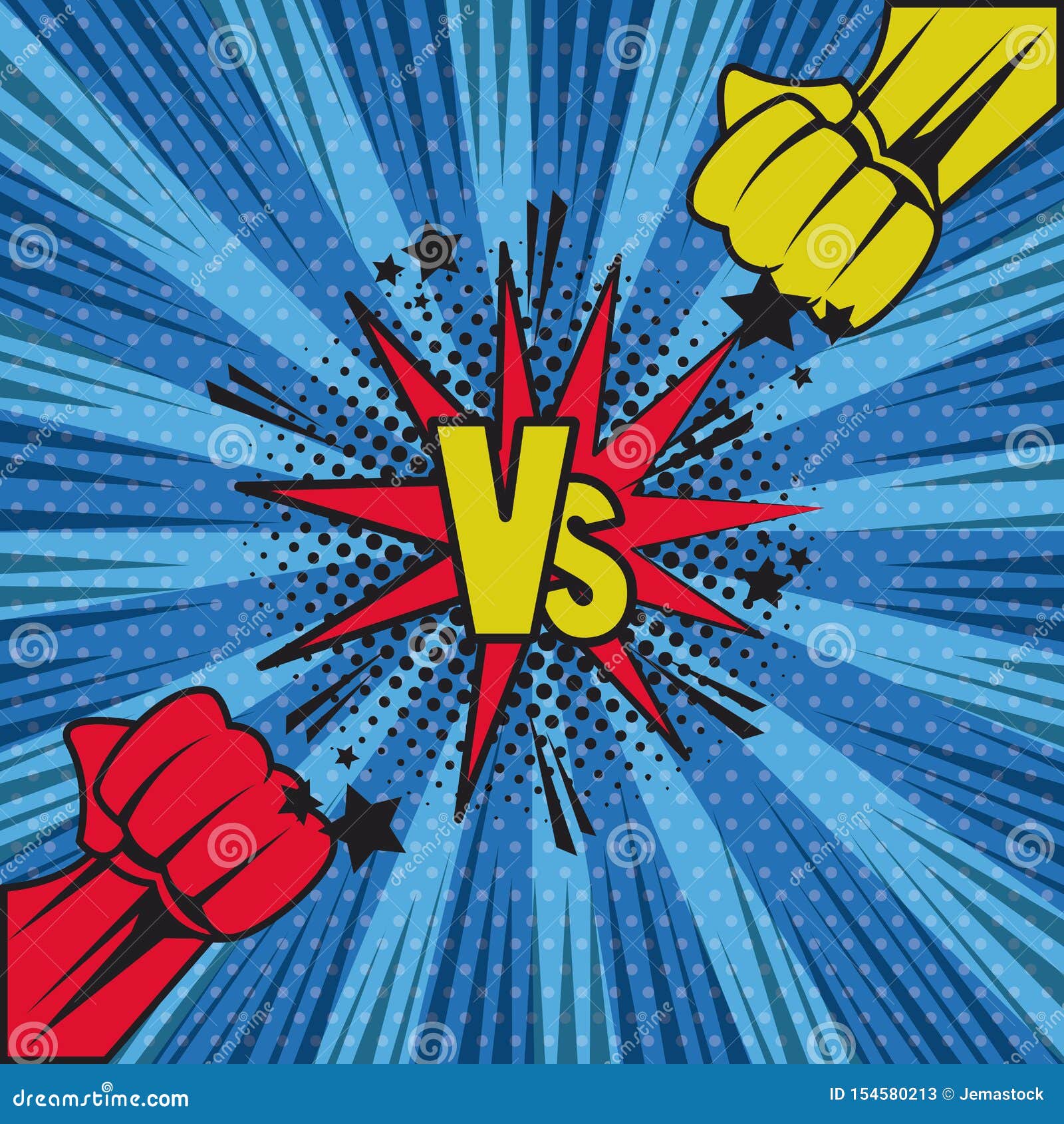 Comic Book Pop Art Cartoon Stock Vector Illustration Of Symbol 154580213