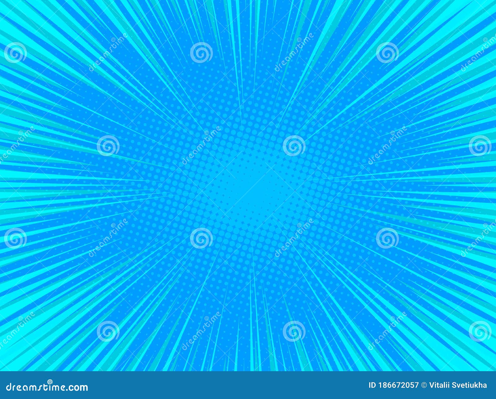 Comic Book Style Background. Halftone Print Texture. Stock Vector ...