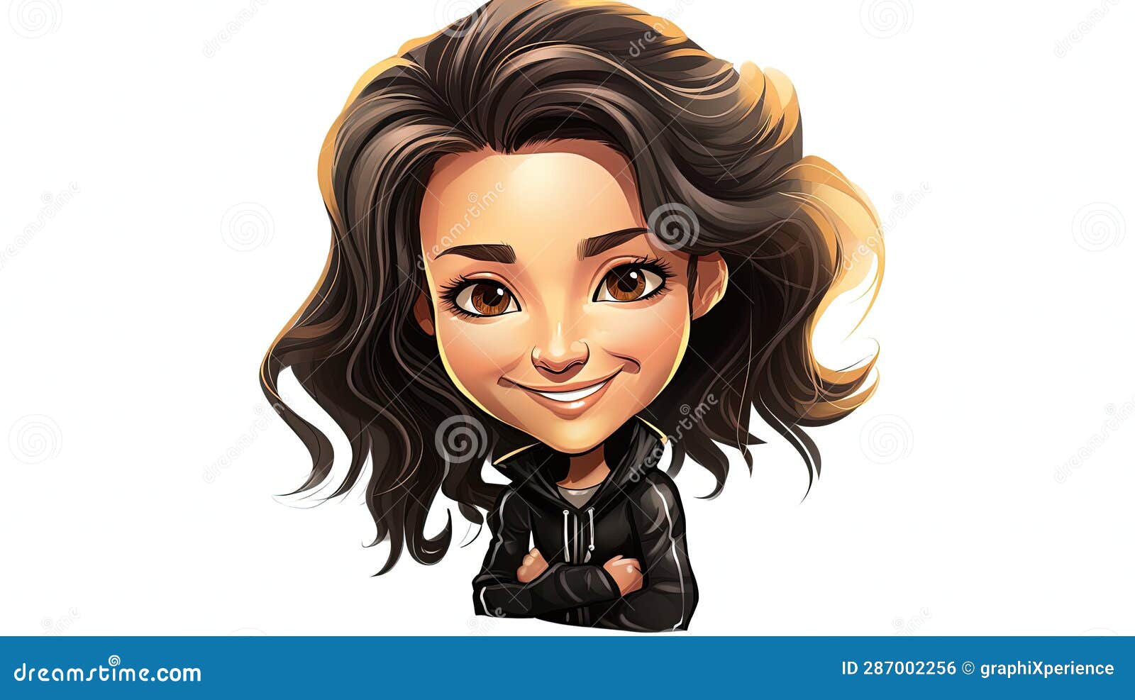 Comic Book Style Cartoon Designer Stock Illustration - Illustration of ...