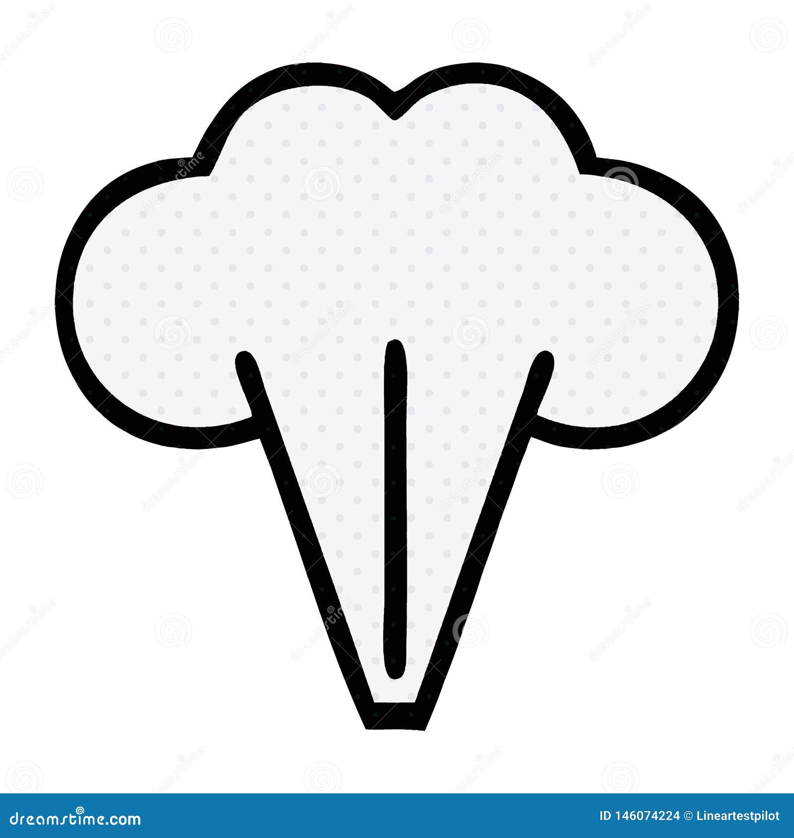 Comic Book Style Cartoon of a Steam Stock Vector - Illustration of book ...