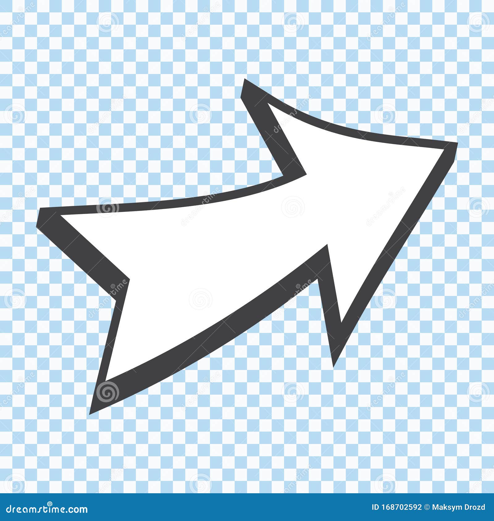 Cartoon Arrow Transparent Clipart