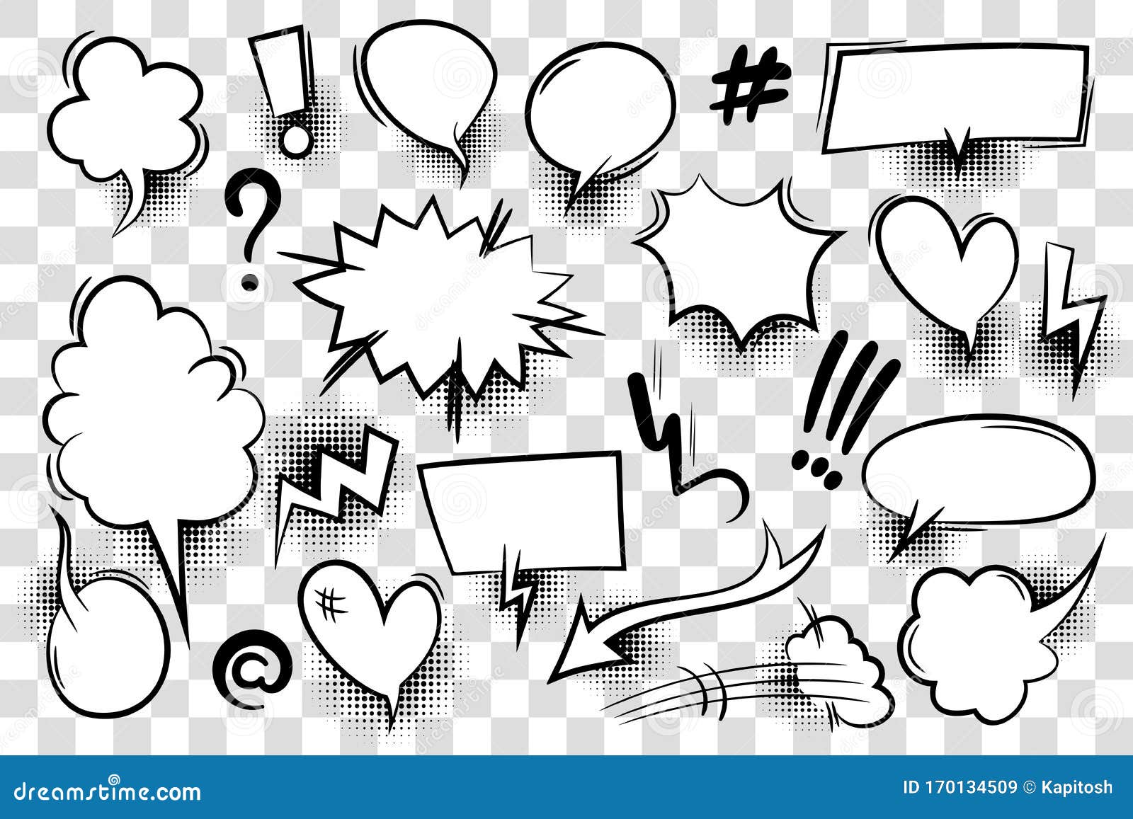 Comic Book Text Speech Bubble Stock Vector - Illustration of ...