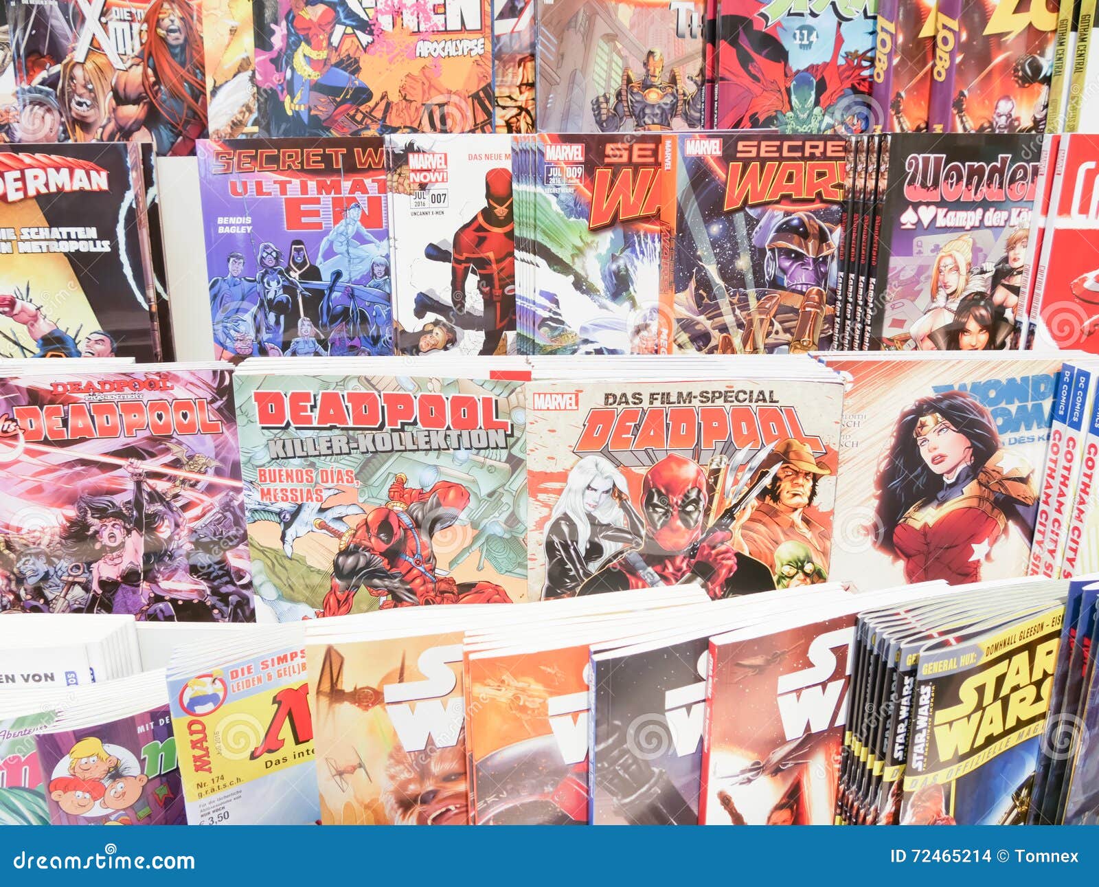 Old Comic Books Royalty-Free Stock Photography | CartoonDealer.com #3897485