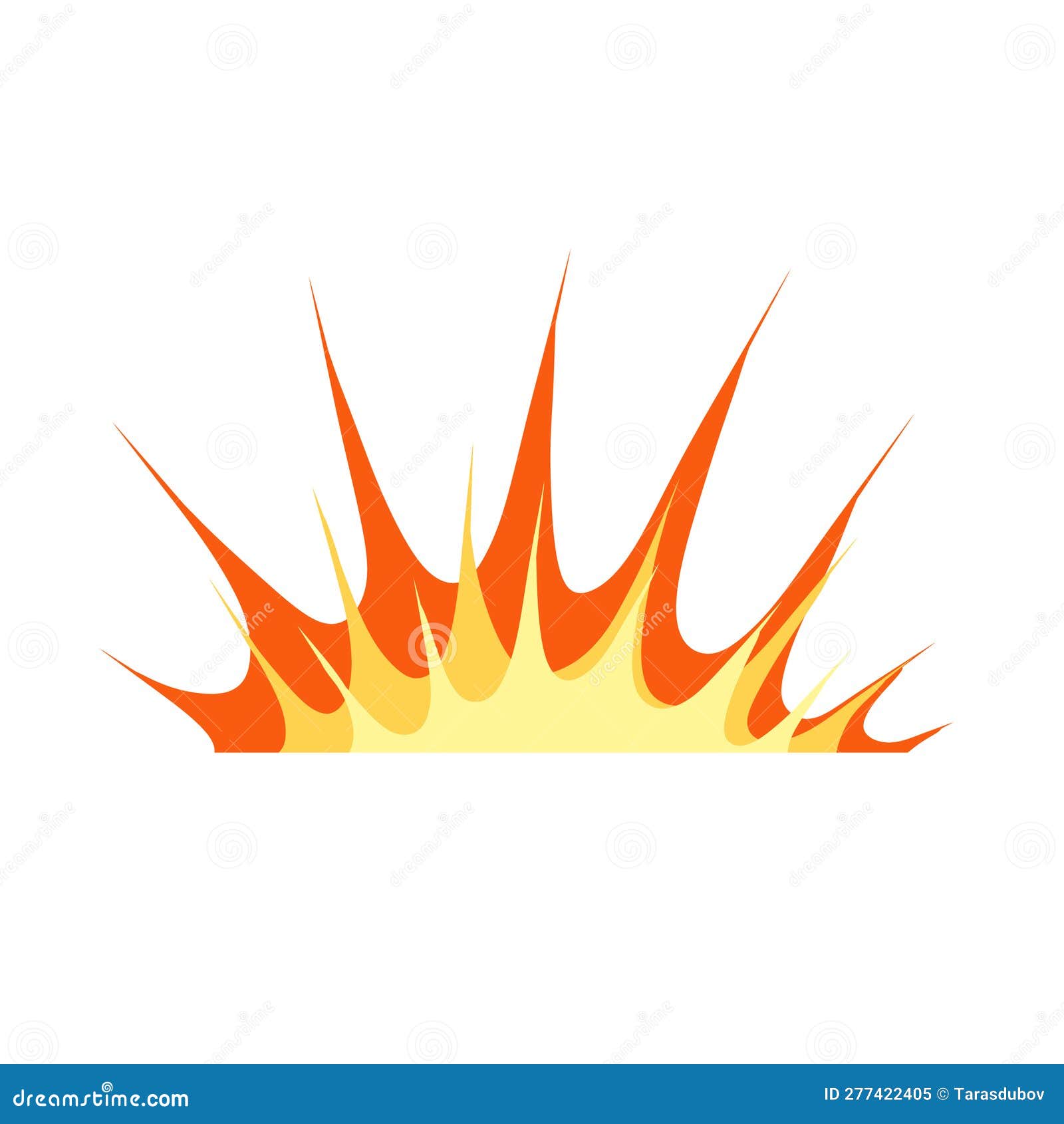 Comic Boom Explosion. Big Fireball Stock Vector - Illustration of angry ...