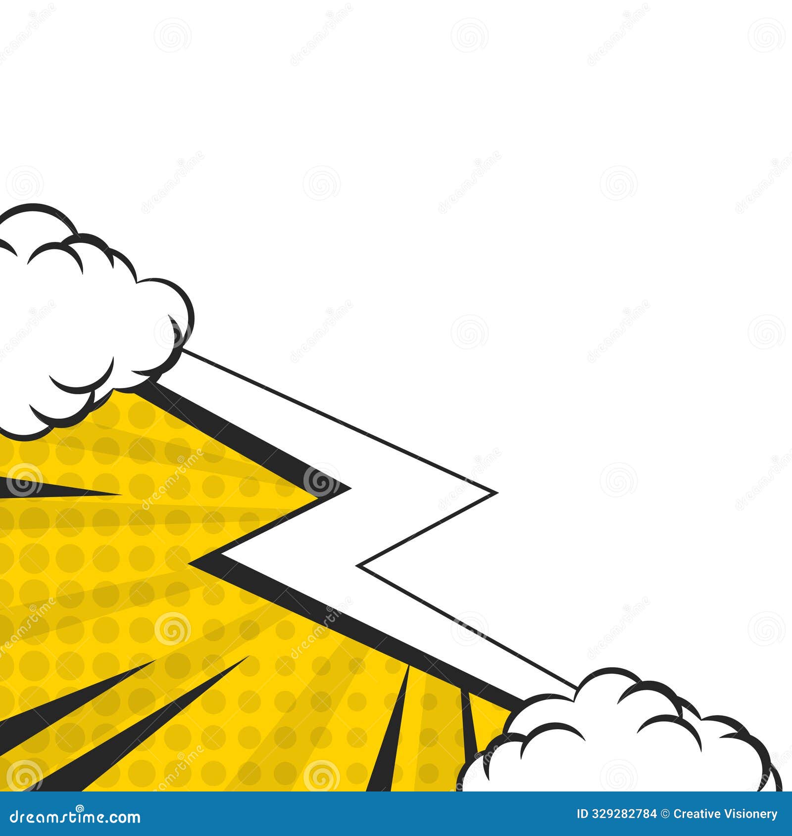 Comic Border Effect stock vector. Illustration of comic - 329282784