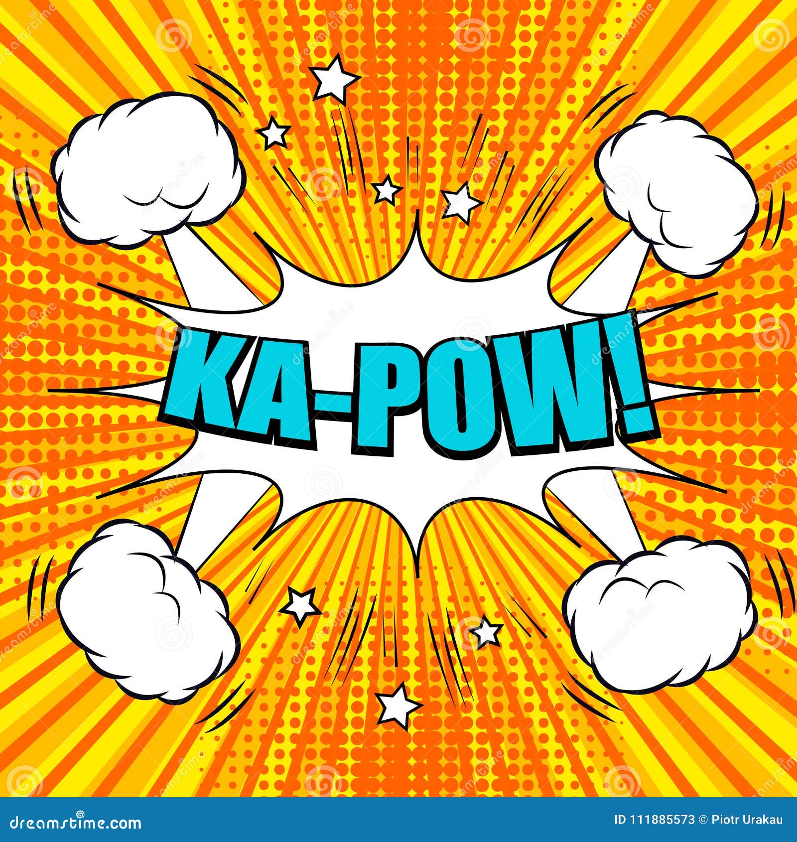 Comic Bright Explosive Background Stock Vector - Illustration of bang ...