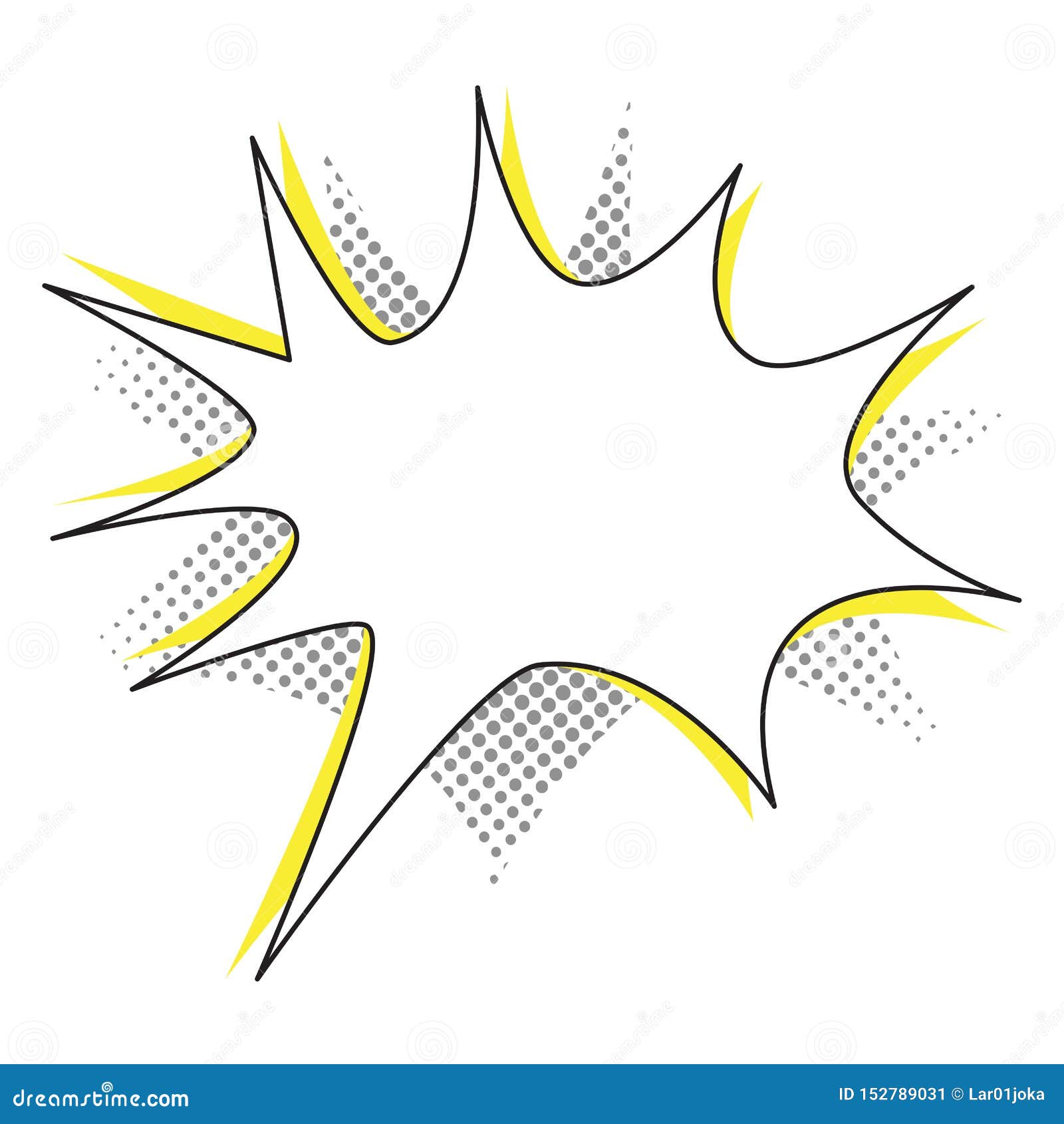 Comic bubble chat stock vector. Illustration of graphic - 152789031