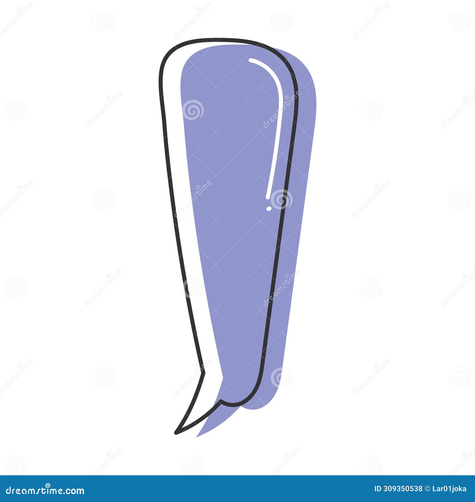 Comic Bubble Chat Sketch Icon Hand Draw Vector Stock Illustration ...