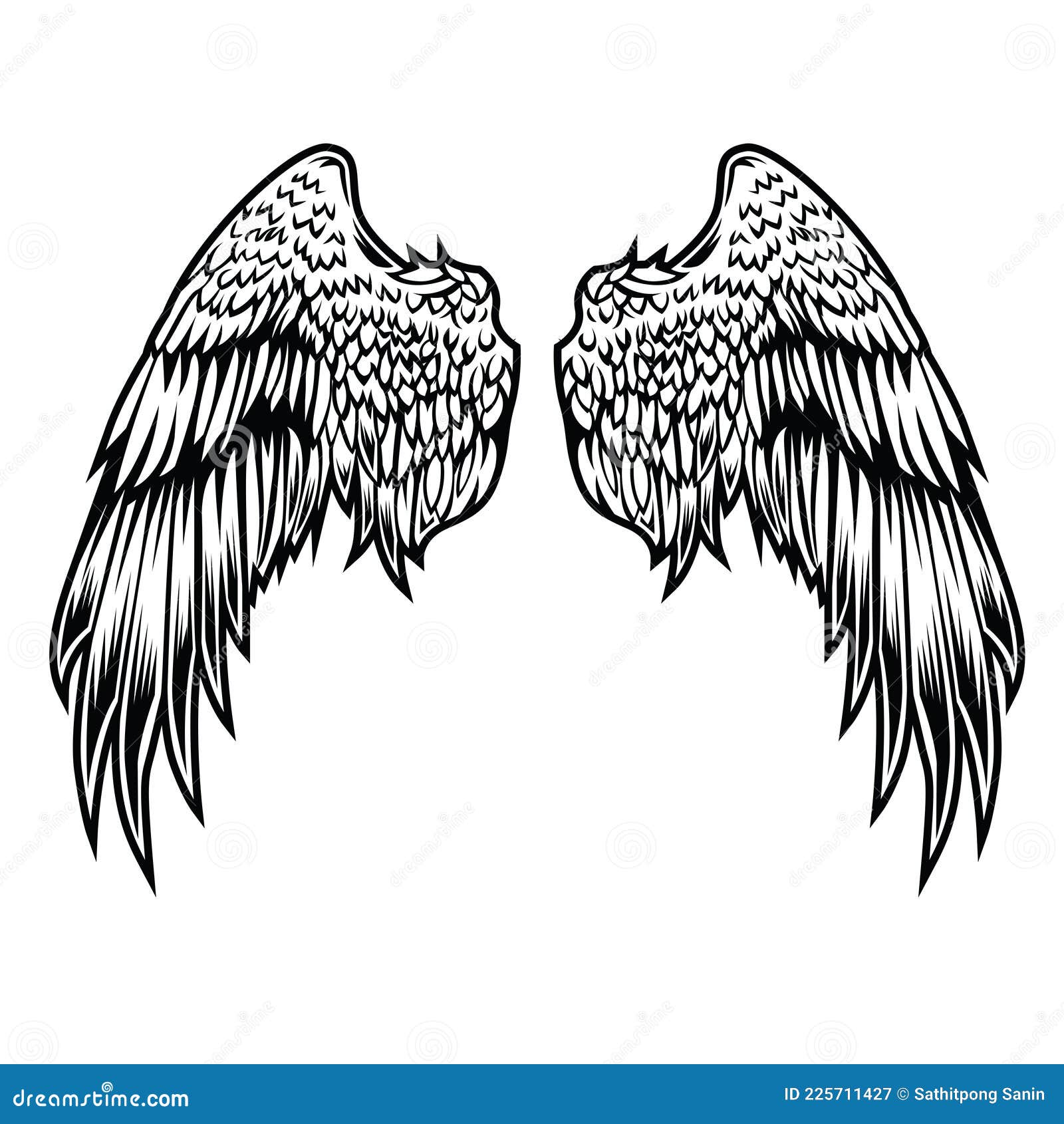Vector Wings Logo Wing Brand and Logotype Wing Bird Winged Logo Company ...