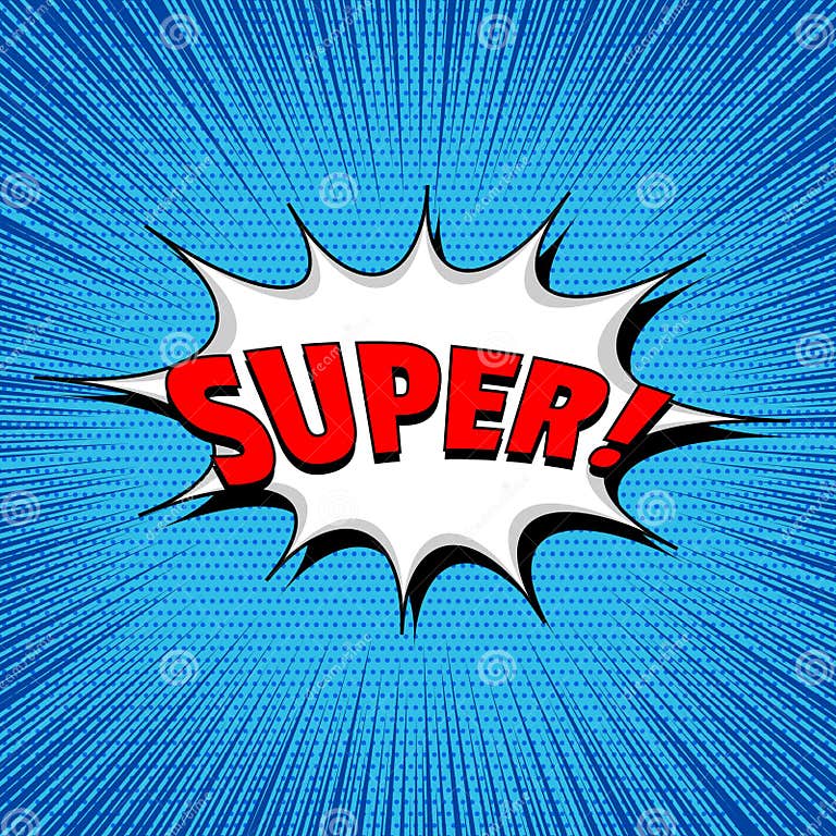 Comic Burst Dynamic Concept Stock Vector - Illustration of book, bright ...