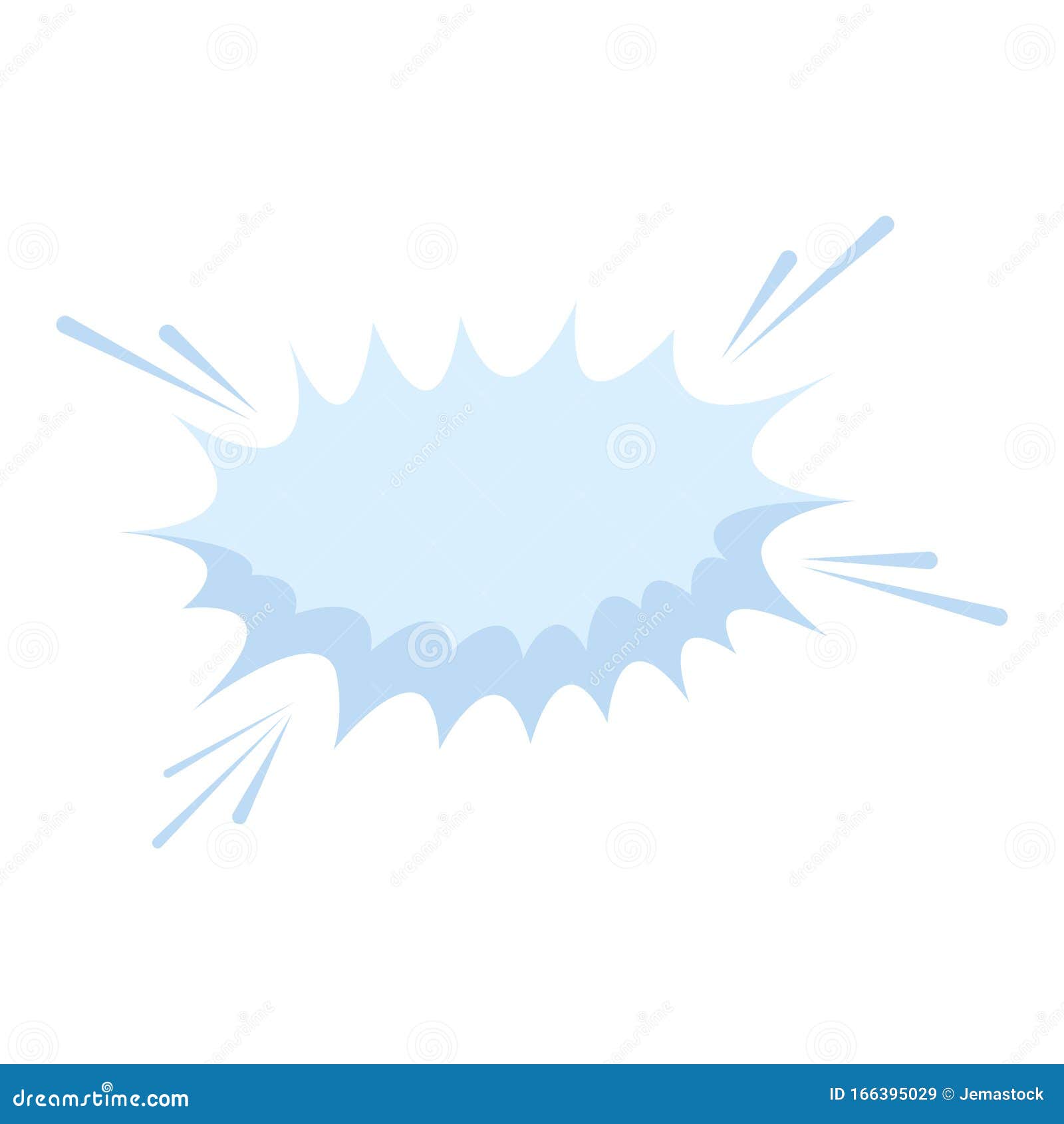 Comic Burst Icon Over White Background Stock Vector - Illustration of ...