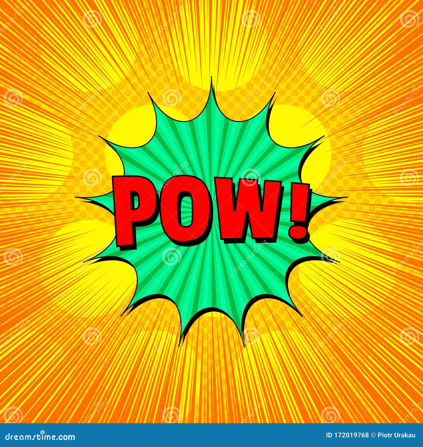Comic burst light concept stock vector. Illustration of backdrop ...
