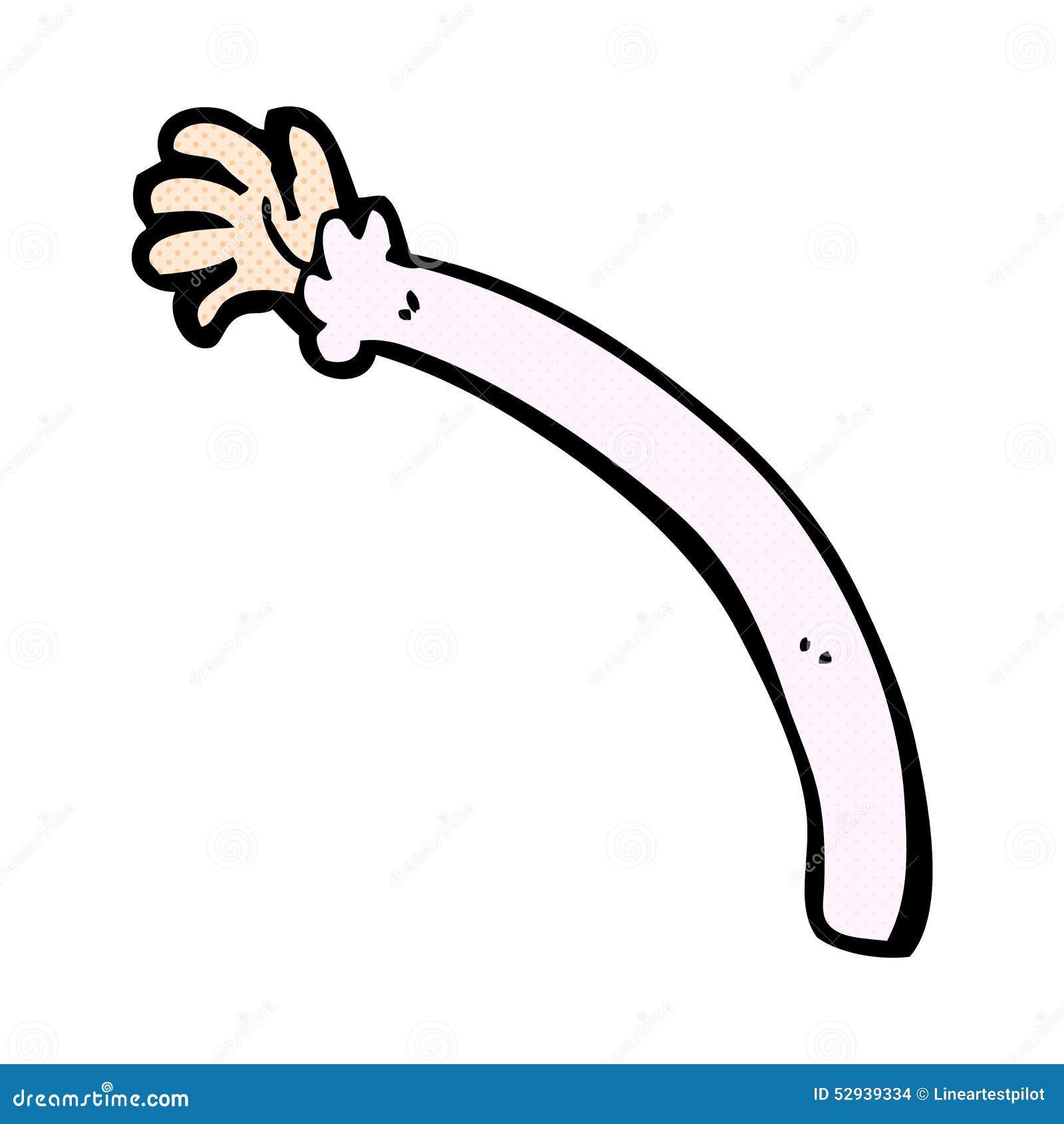 Comic cartoon arm stock illustration. Illustration of character - 52939334