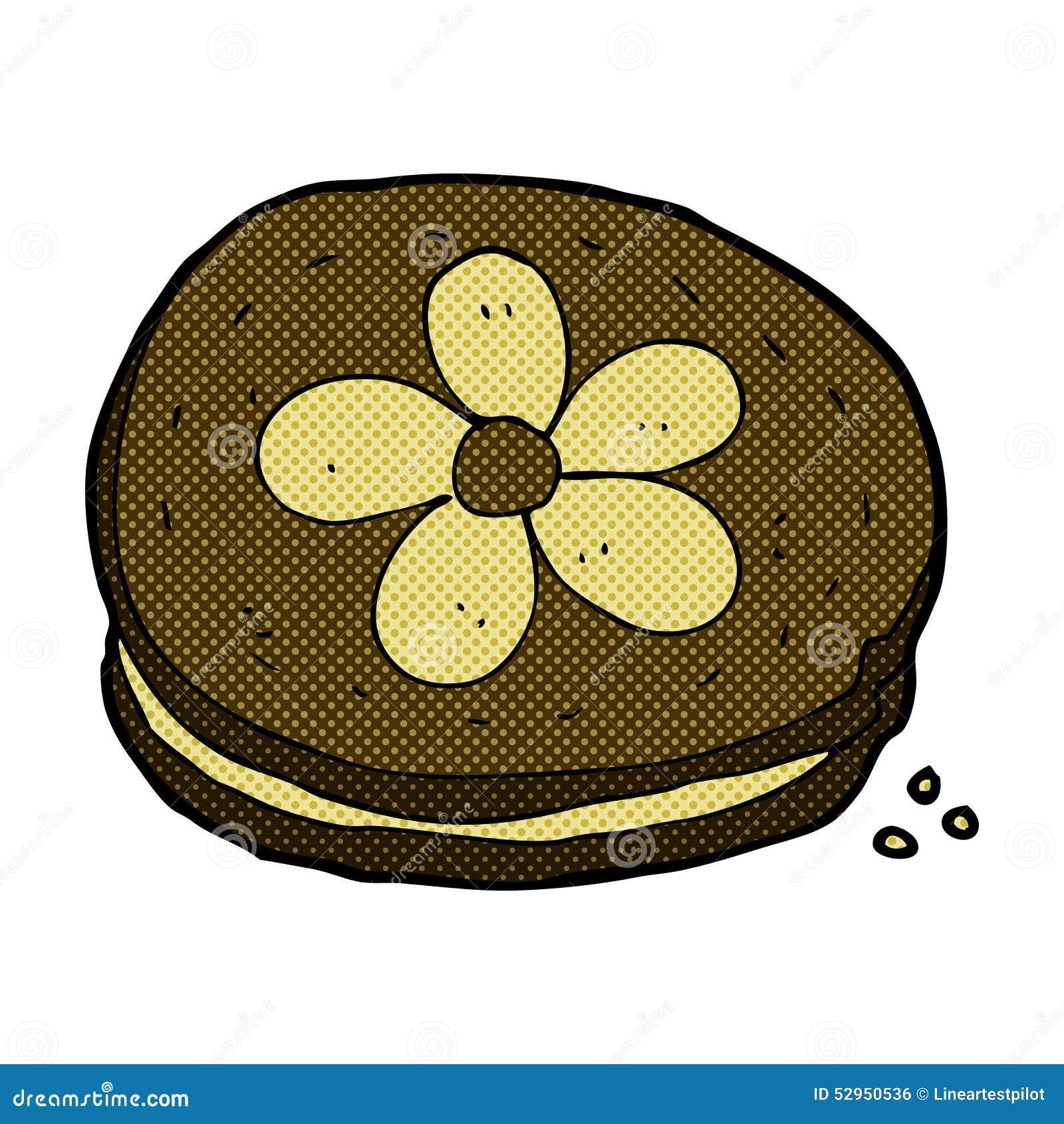 Cartoon Biscuit | CartoonDealer.com #37019023