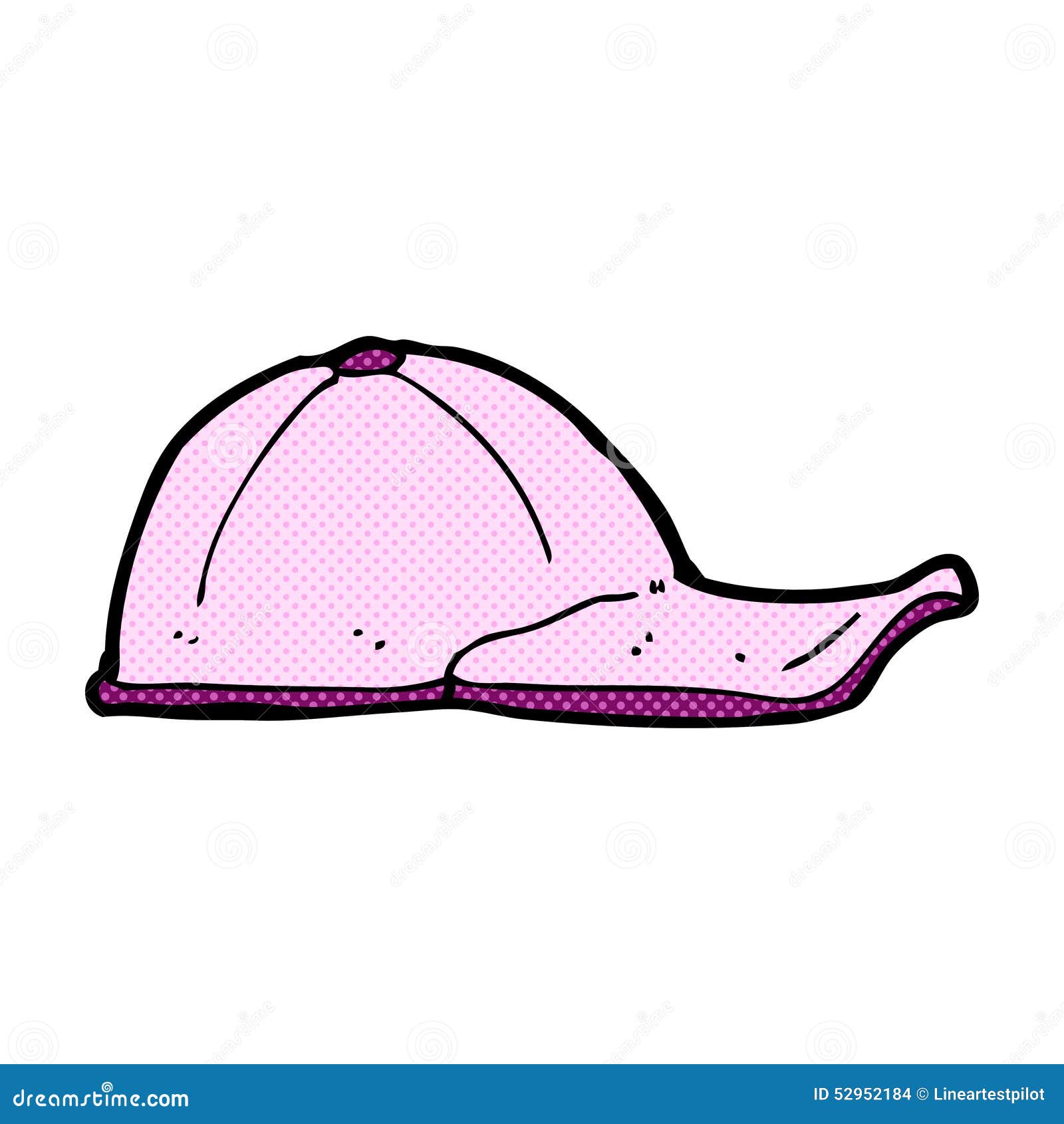 Comic cartoon cap stock illustration. Illustration of style - 52952184