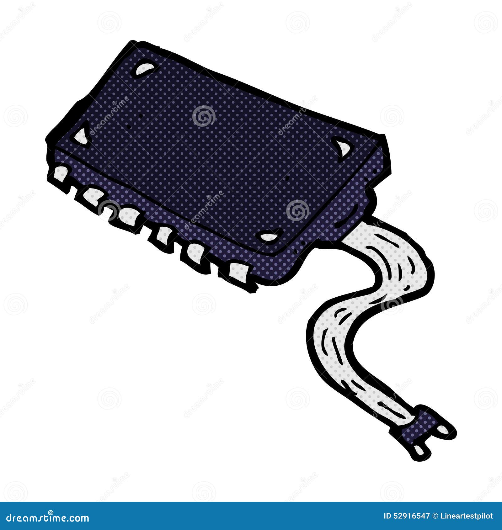 Comic Cartoon Computer Chip Stock Illustration - Illustration of funny ...
