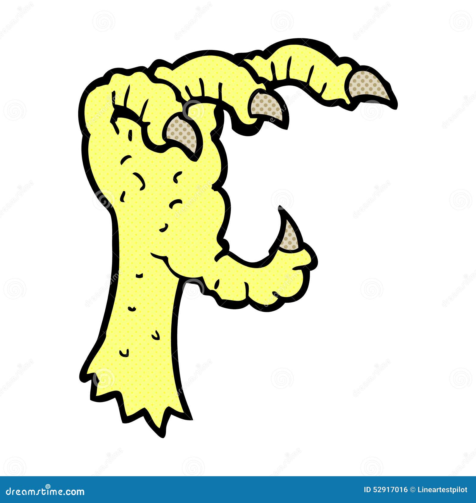 Comic cartoon eagle claw stock illustration. Illustration of drawn ...