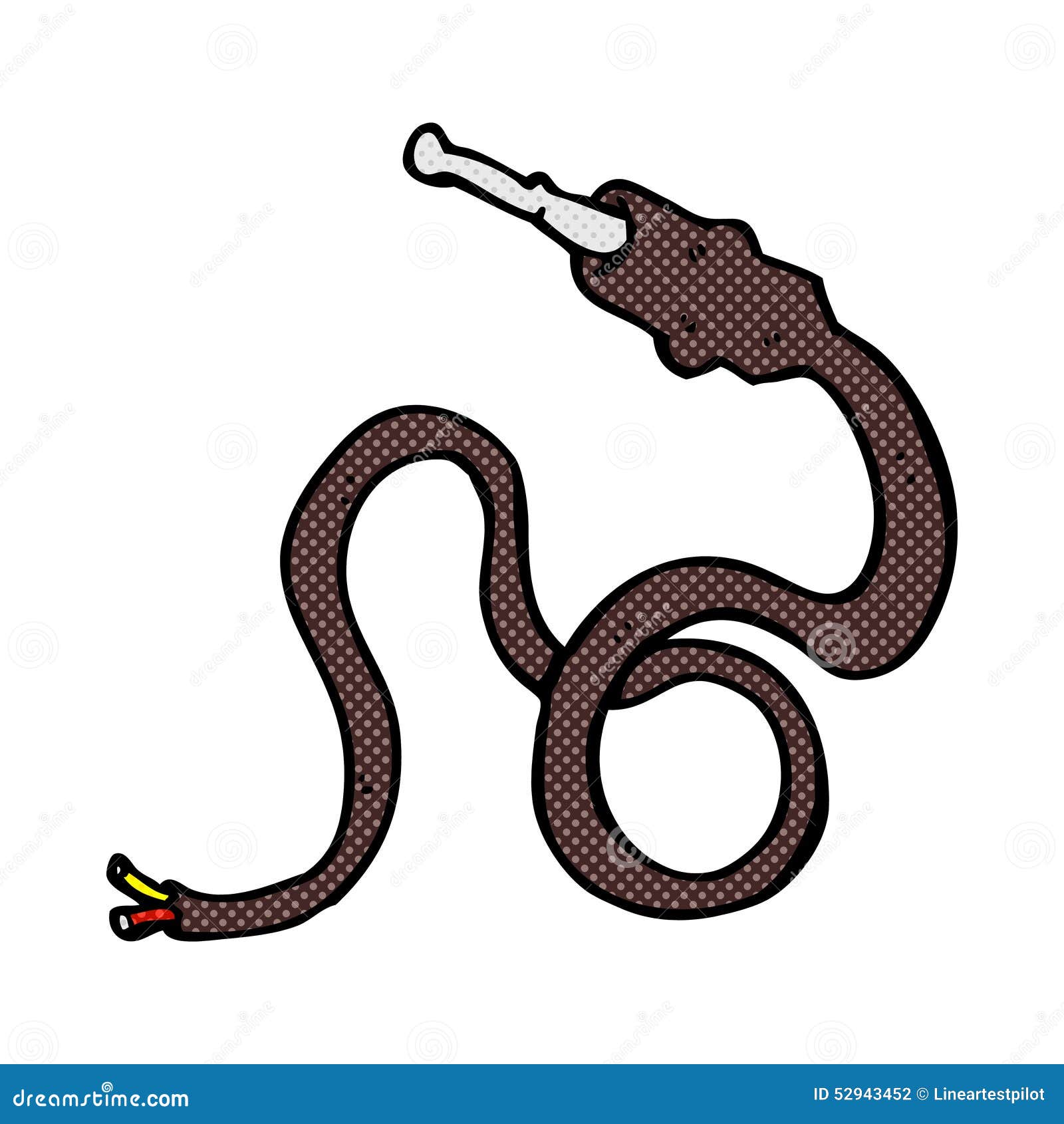 Comic Cartoon Electrical Lead Stock Illustration - Illustration of lead ...