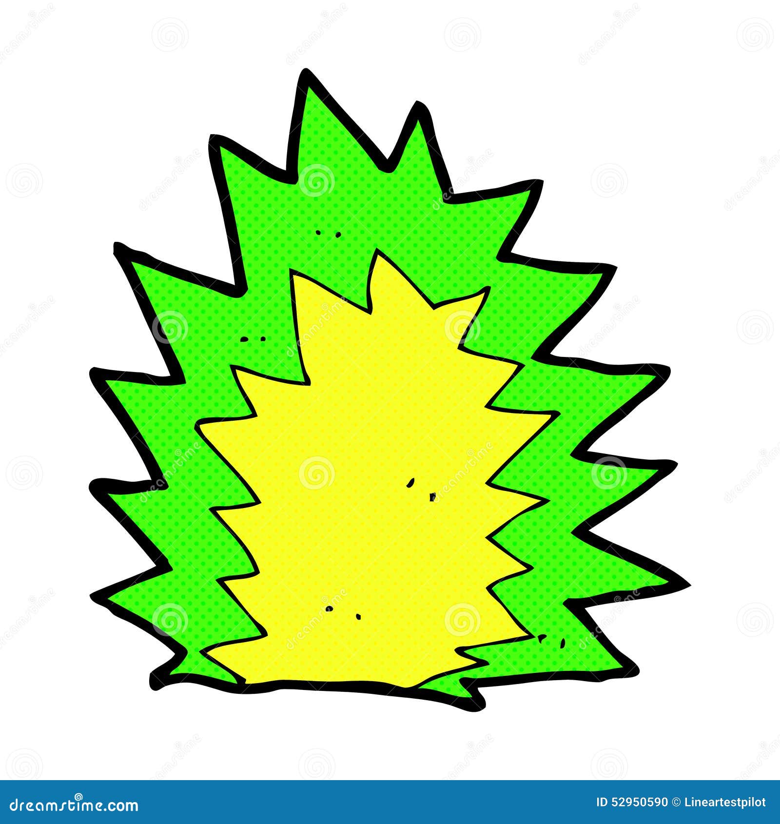 Comic cartoon explosion stock illustration. Illustration of silly ...