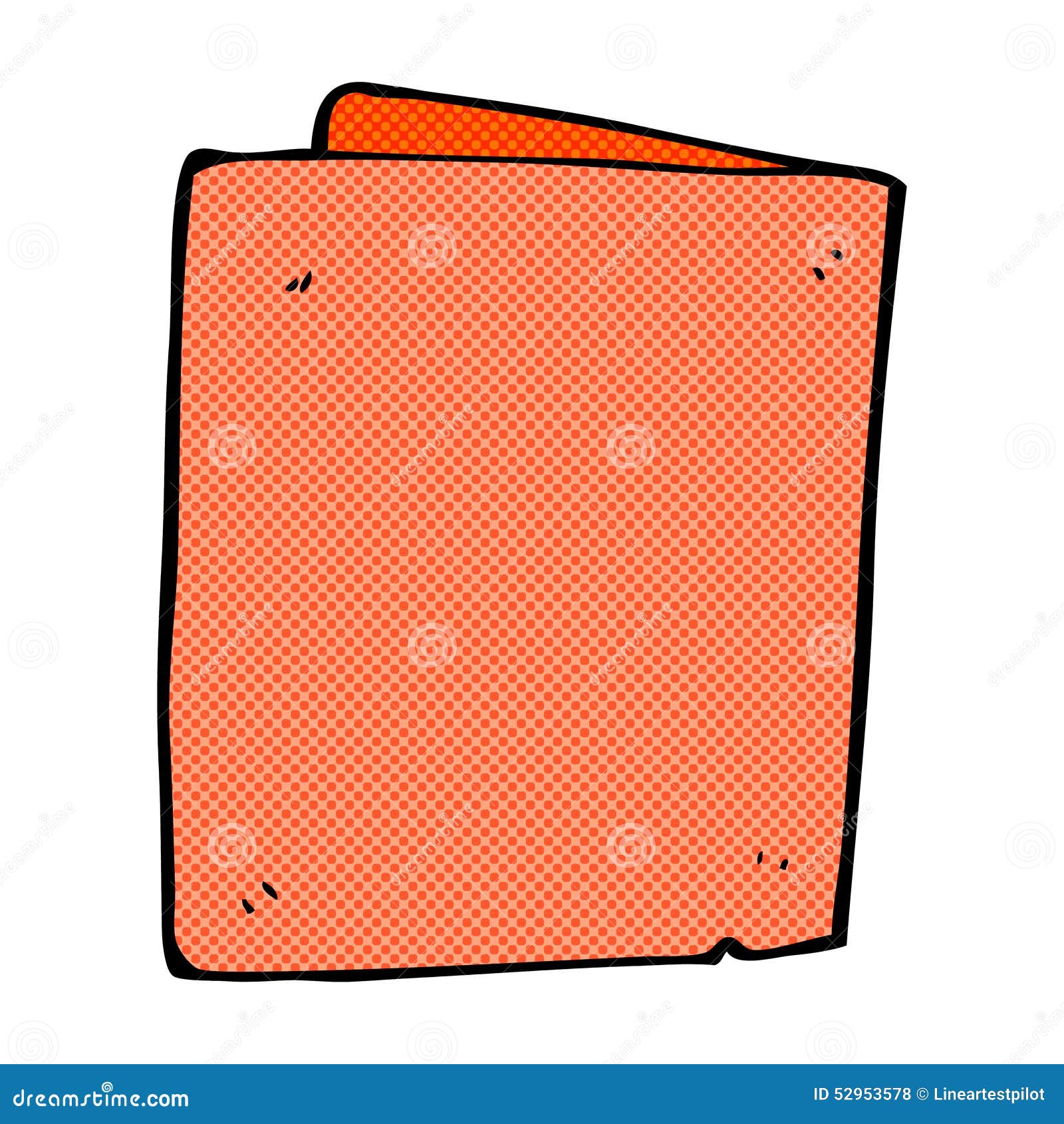 Comic cartoon folded card stock illustration. Illustration of cartoon ...