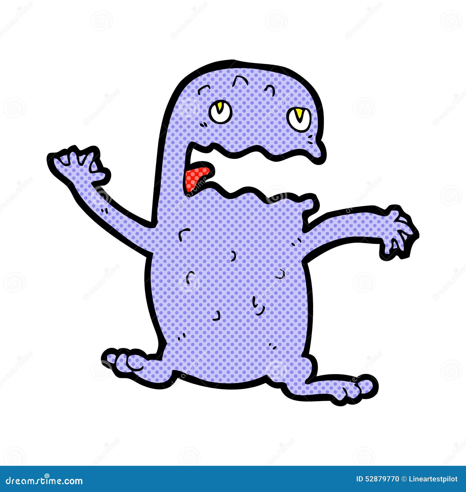 Comic cartoon funny frog stock illustration. Illustration of book ...