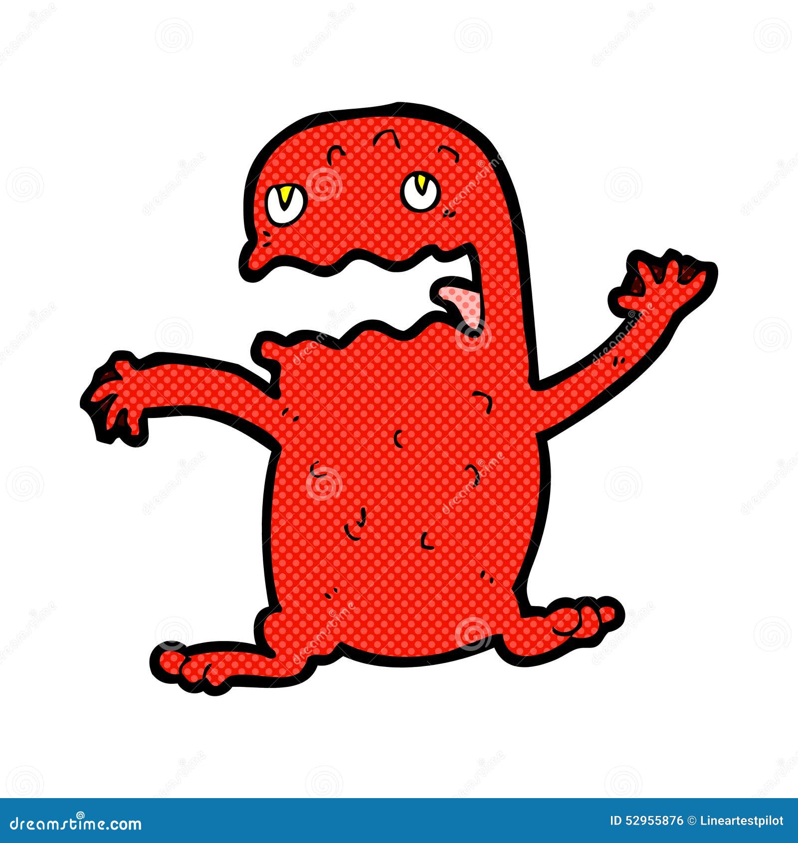 Comic cartoon funny frog stock illustration. Illustration of book ...