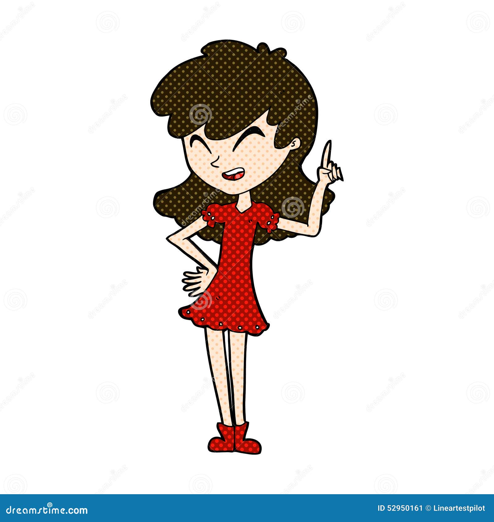 Making A Point Emoticon Vector Illustration | CartoonDealer.com #25977020