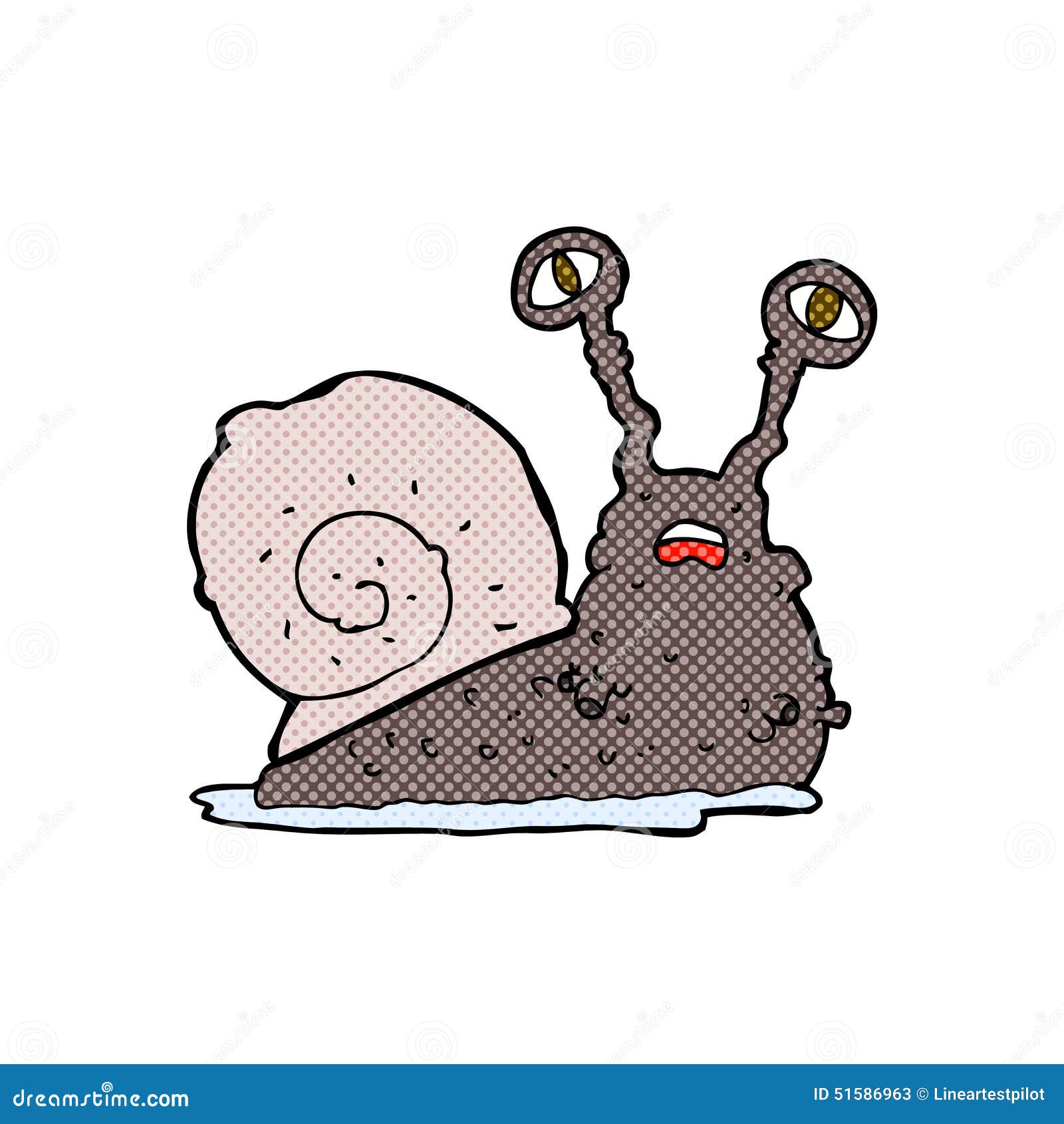 Gross Comic Cartoon Ghost Royalty-Free Stock Photo | CartoonDealer.com ...