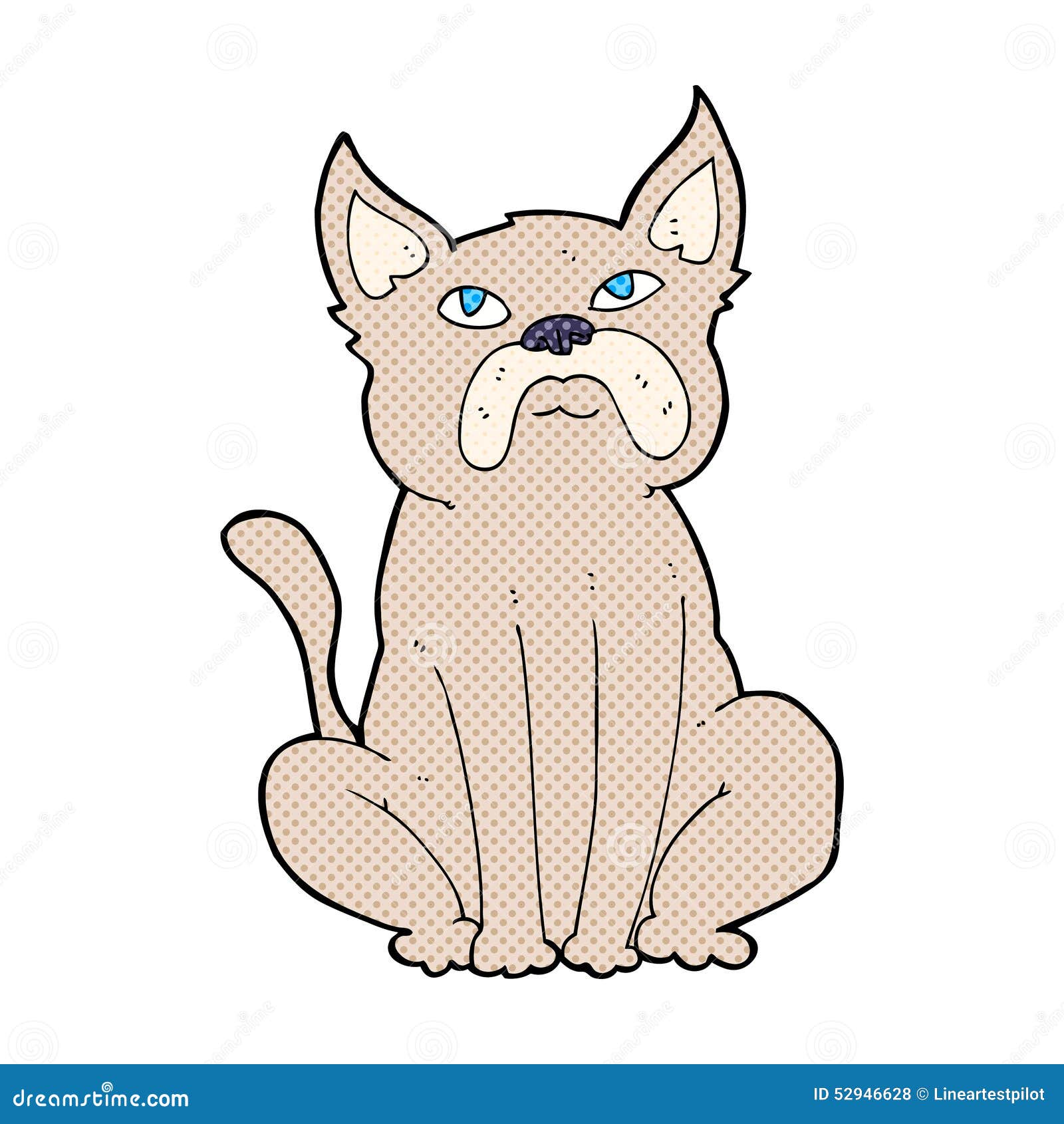 Grumpy Little Monster, Cartoon Style, Anime Style, AI Generated Stock ...