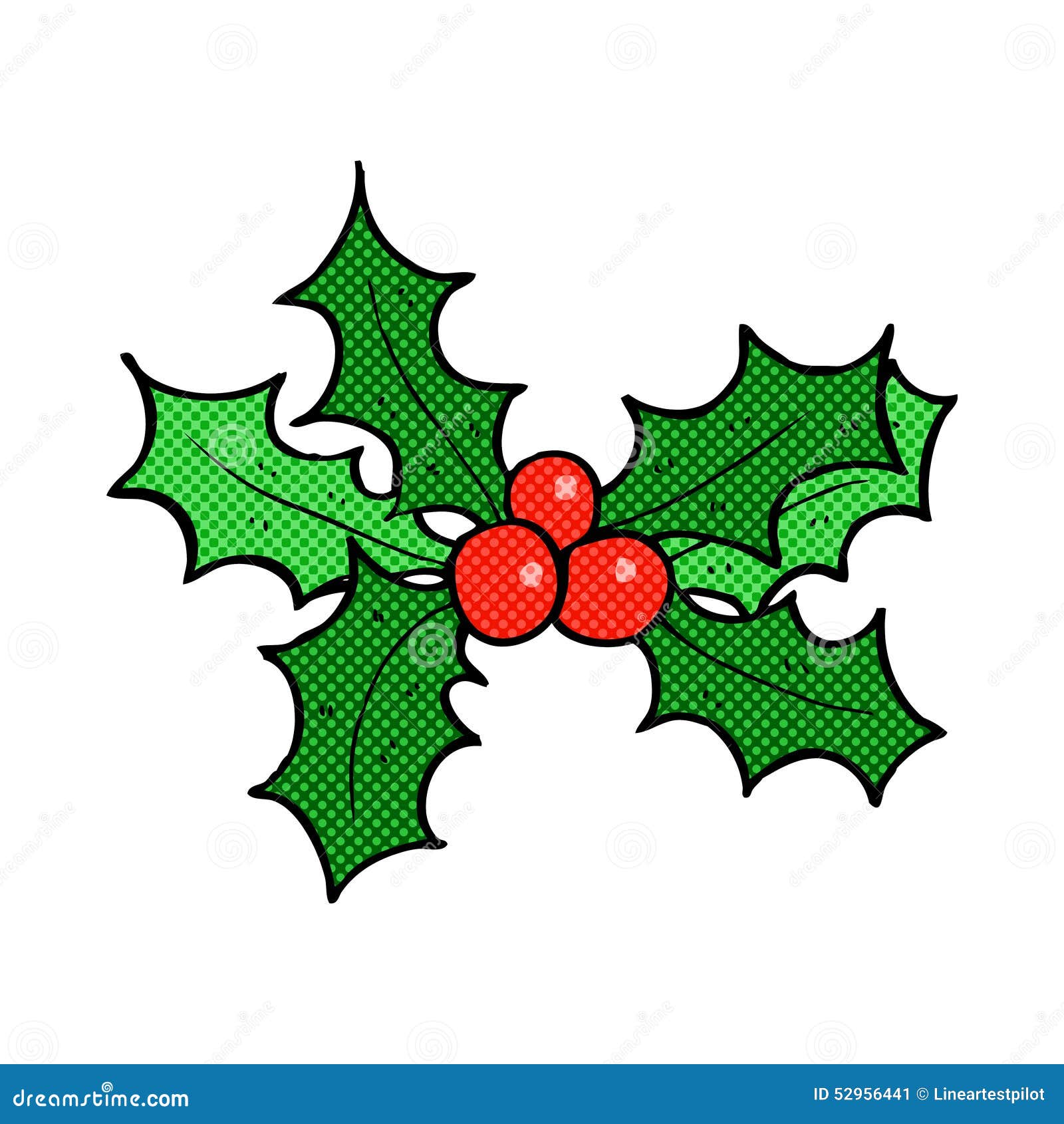 Cartoon Holly Stock Photography | CartoonDealer.com #38074412