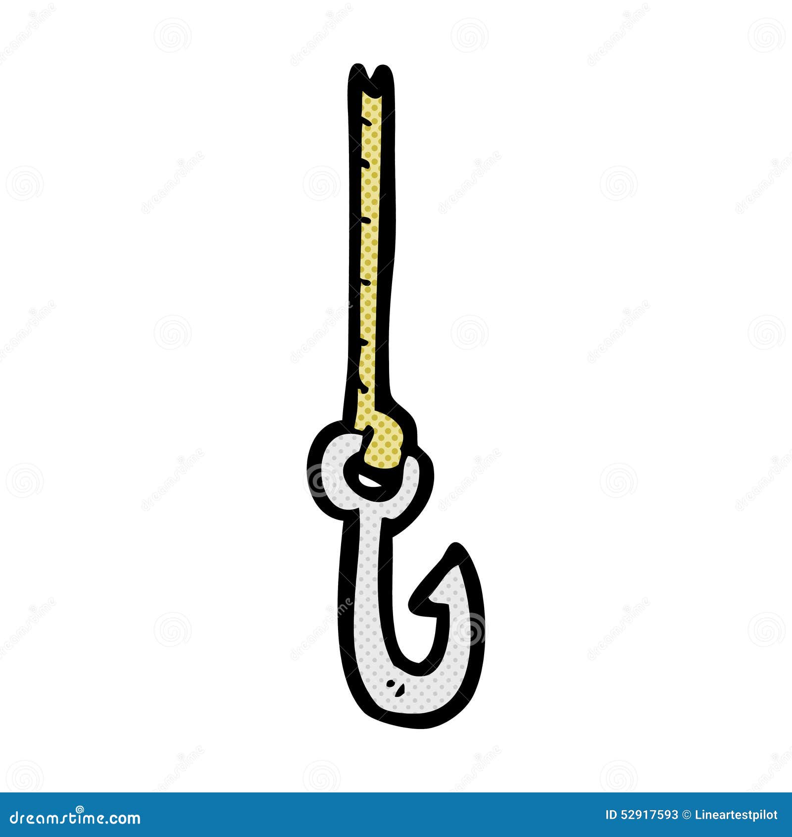 Cartoon Boy On A Big Hook Royalty-Free Stock Image | CartoonDealer.com ...