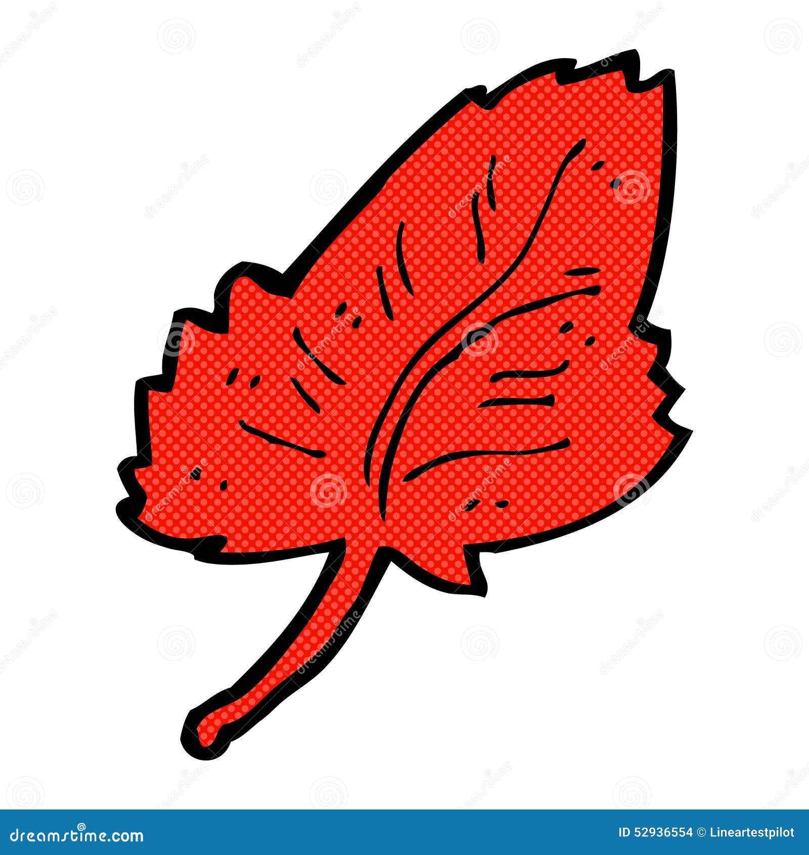 Comic cartoon leaf symbol stock illustration. Illustration of leaf ...