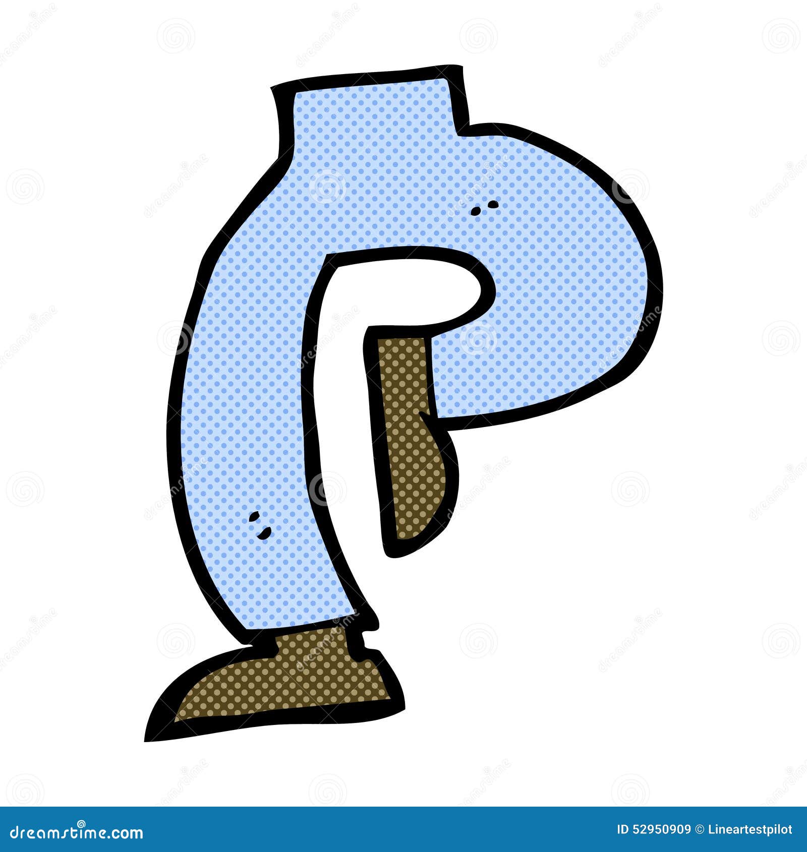 Comic cartoon legs stock illustration. Illustration of crazy - 52950909