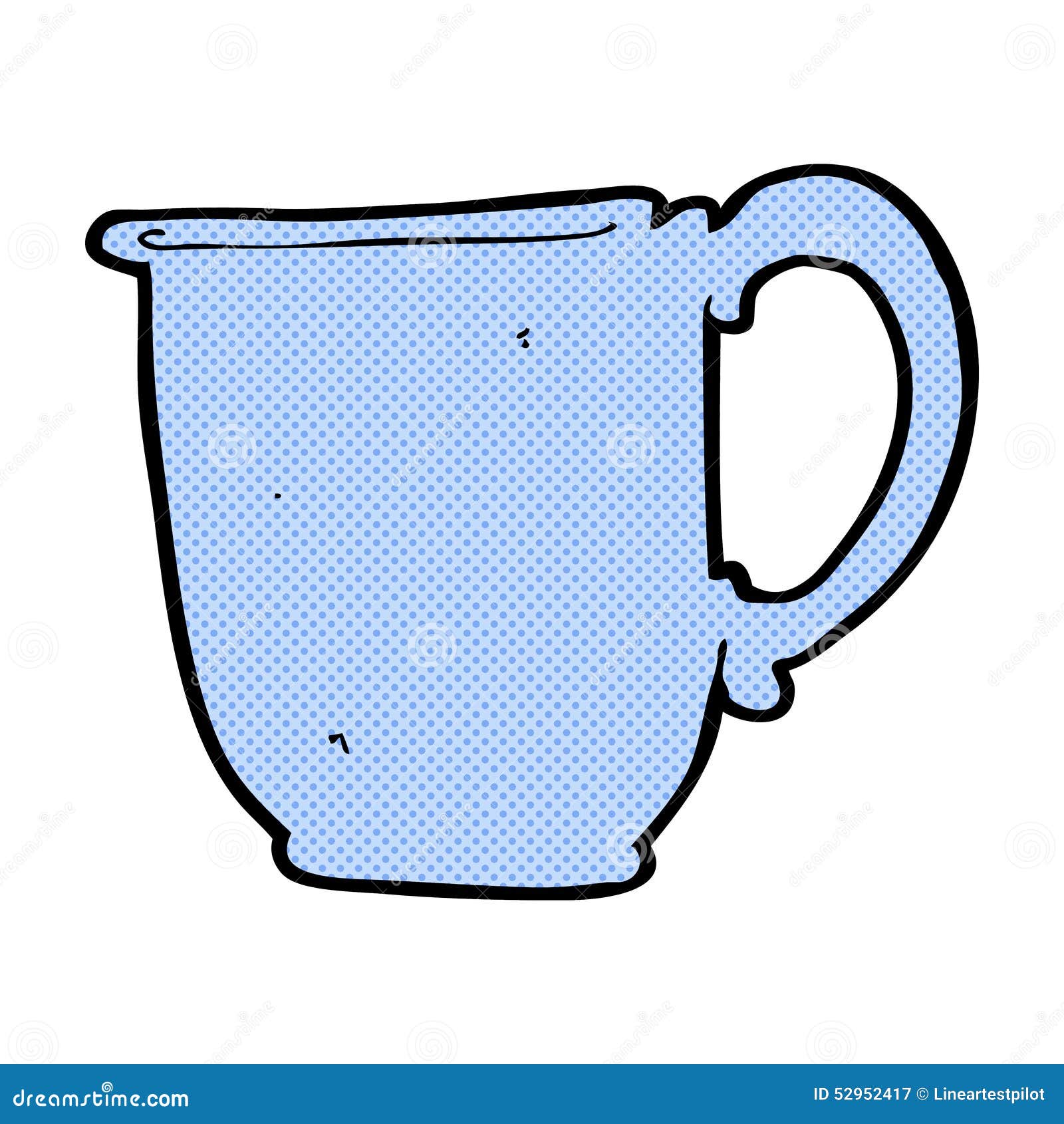 Comic cartoon mug stock illustration. Illustration of print - 52952417