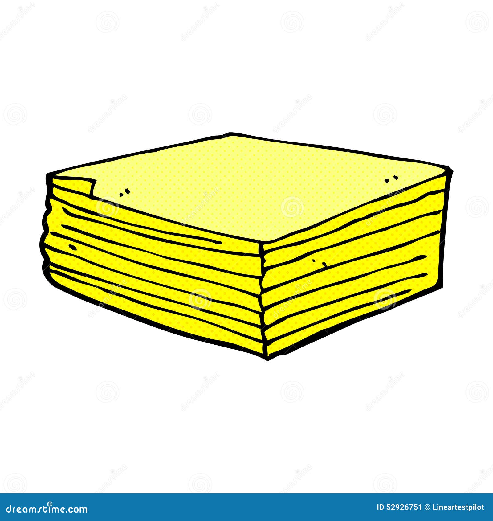 Comic cartoon note pads stock illustration. Illustration of hand - 52926751