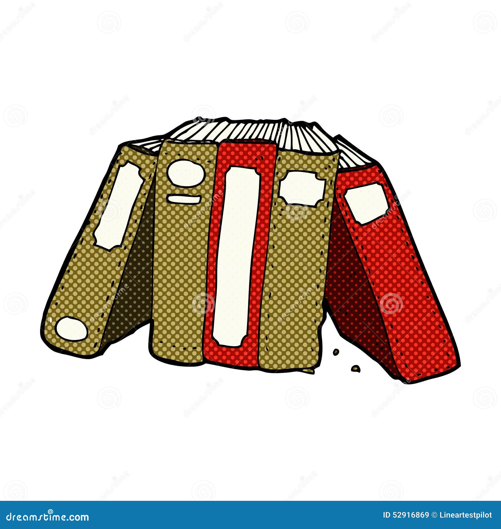 Comic cartoon old books stock illustration. Illustration of comic ...