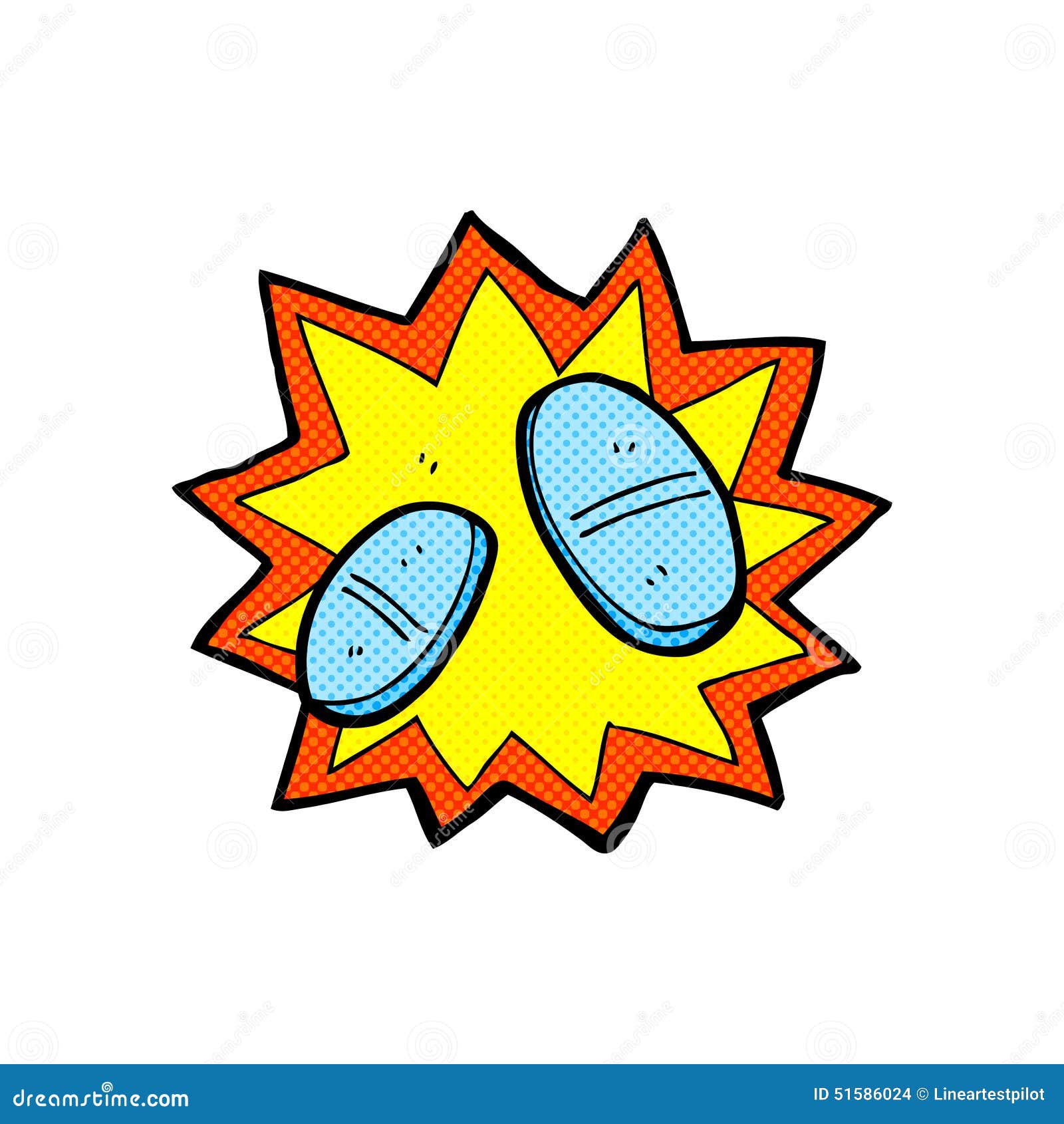 Cartoon Painkillers Stock Photography | CartoonDealer.com #38107574
