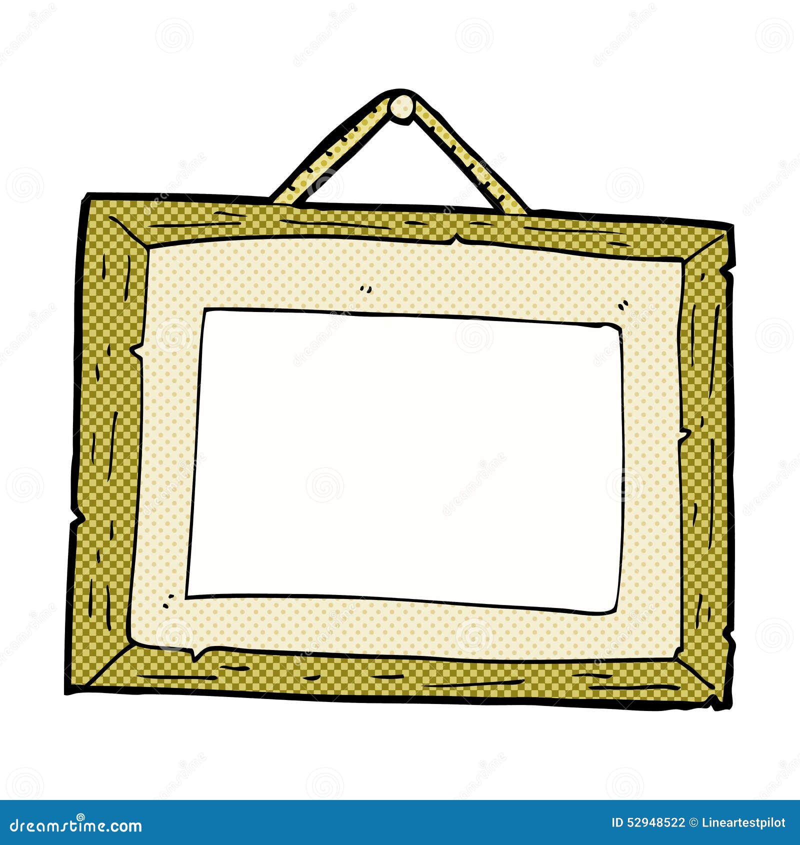 Comic Cartoon Picture Frame Stock Illustration - Illustration of design ...