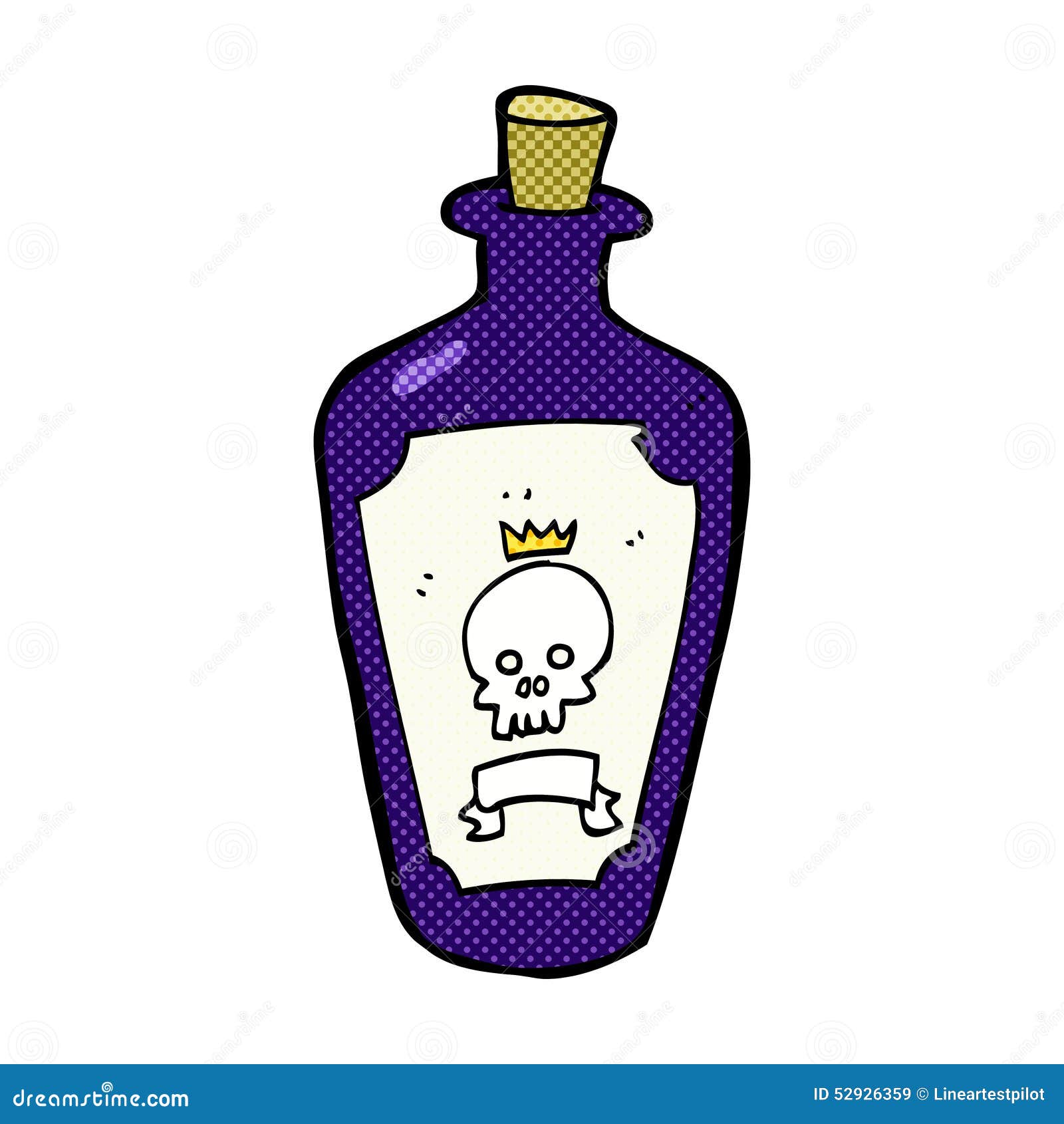 Cartoon Of Poison-Dart Frog. Coloring Page Vector Illustration ...