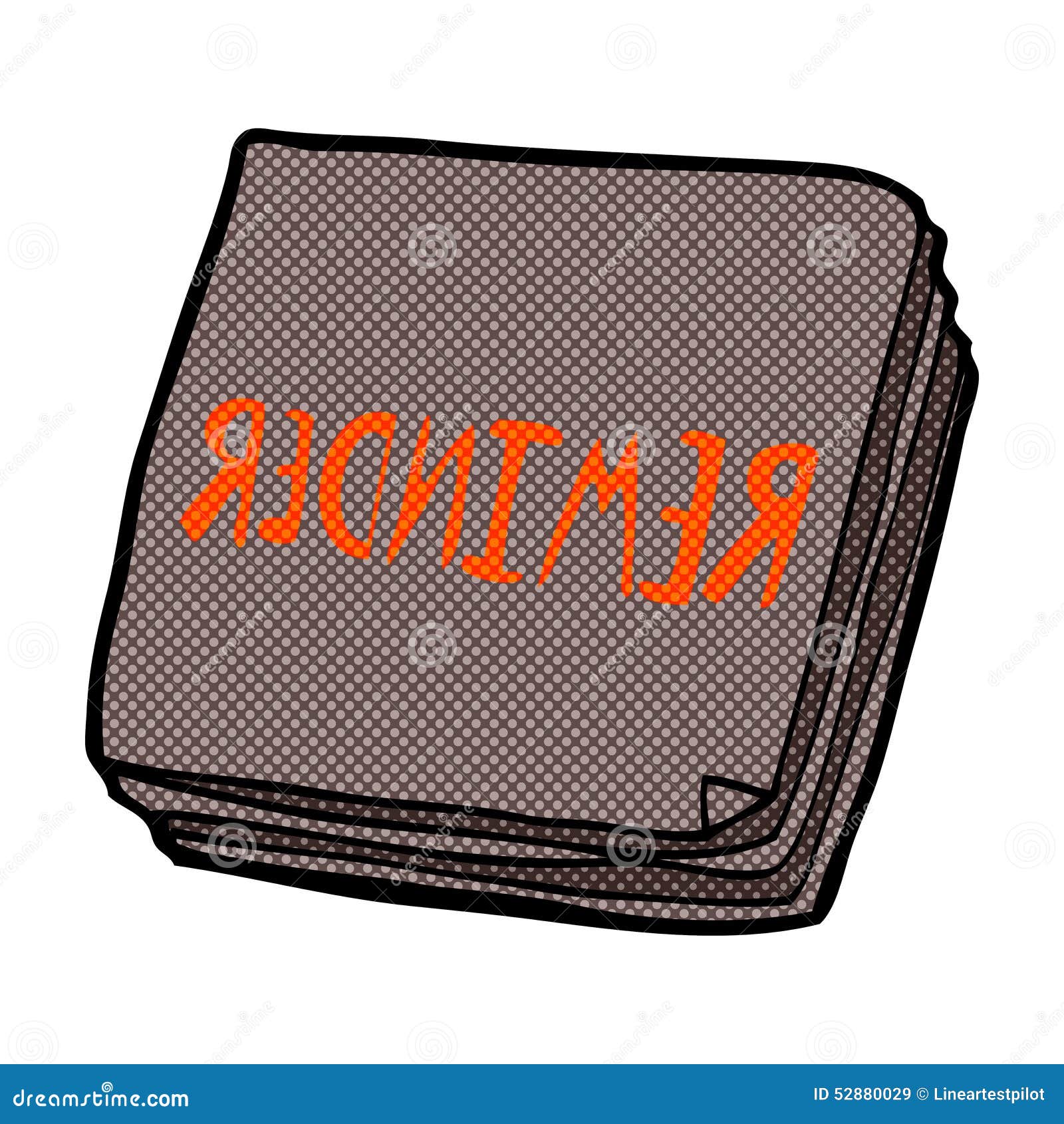 Cartoon Reminder Popup Bell Push Notification Icon Symbol. Stock ...