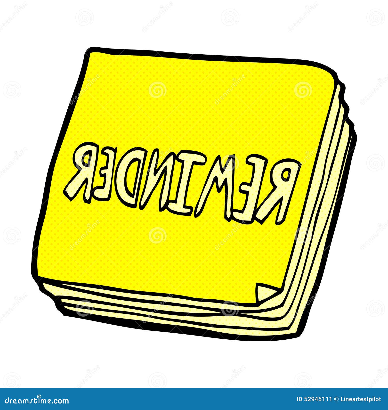 Cartoon Reminder Popup Bell Push Notification Icon Symbol. Stock ...