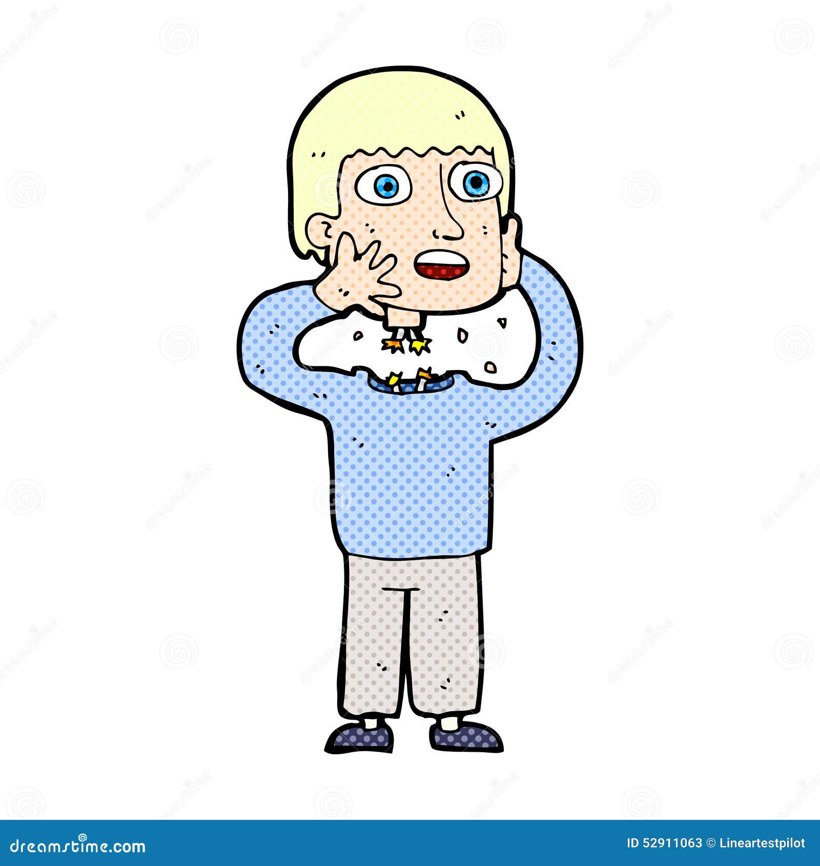 Cartoon Secret Agent With A Hat And Gun Royalty-Free Stock Image ...