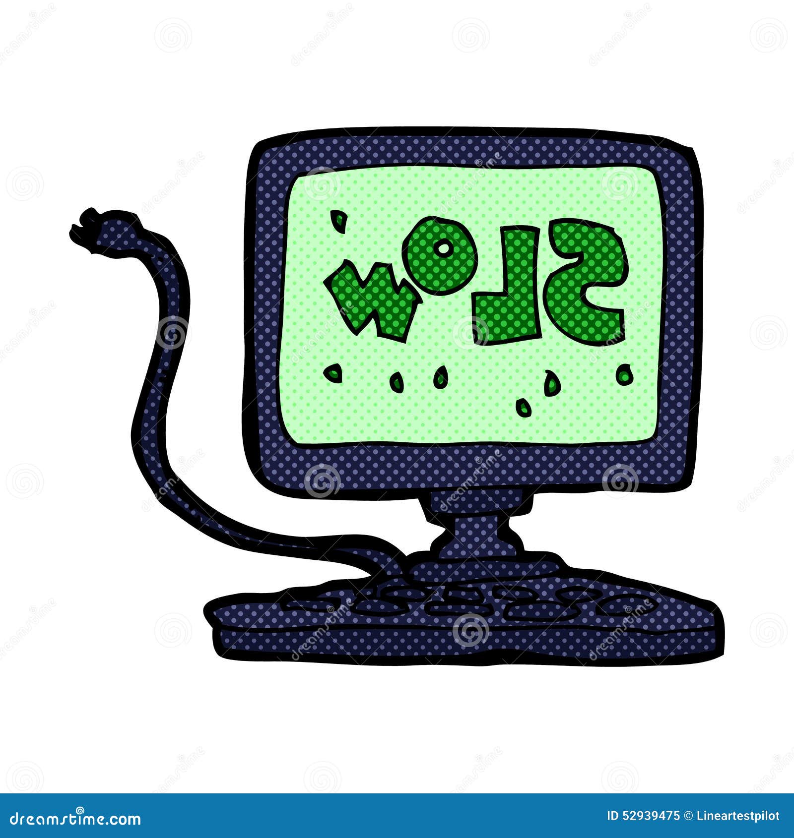 Cartoon Slow Loris Comic Animal Character Vector Illustration ...